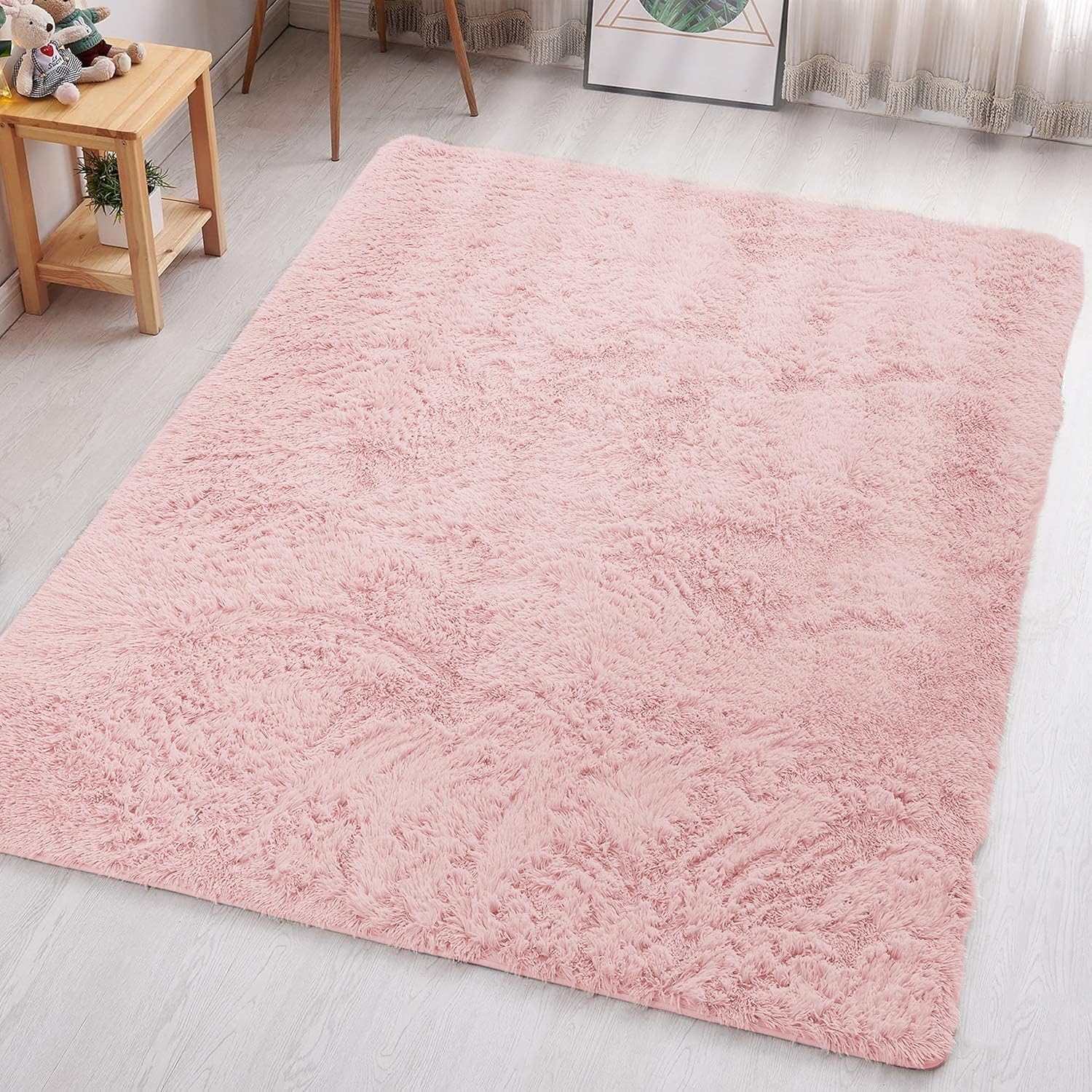 Aspire Homeware Rugs Living Room - Area Rugs Pink for Bedroom 60x110cm ...