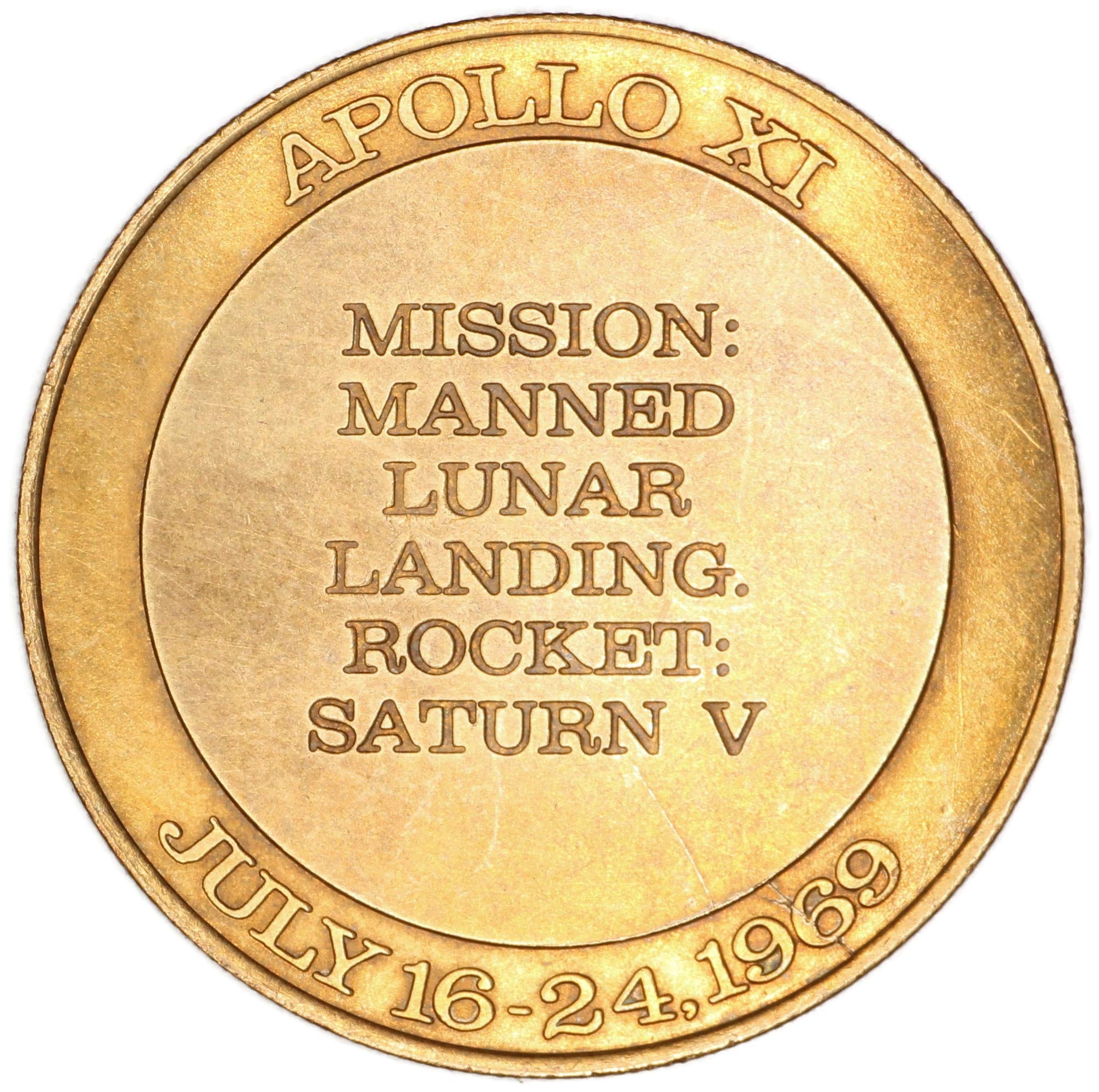 Apollo 11 Coin 1969 Worth