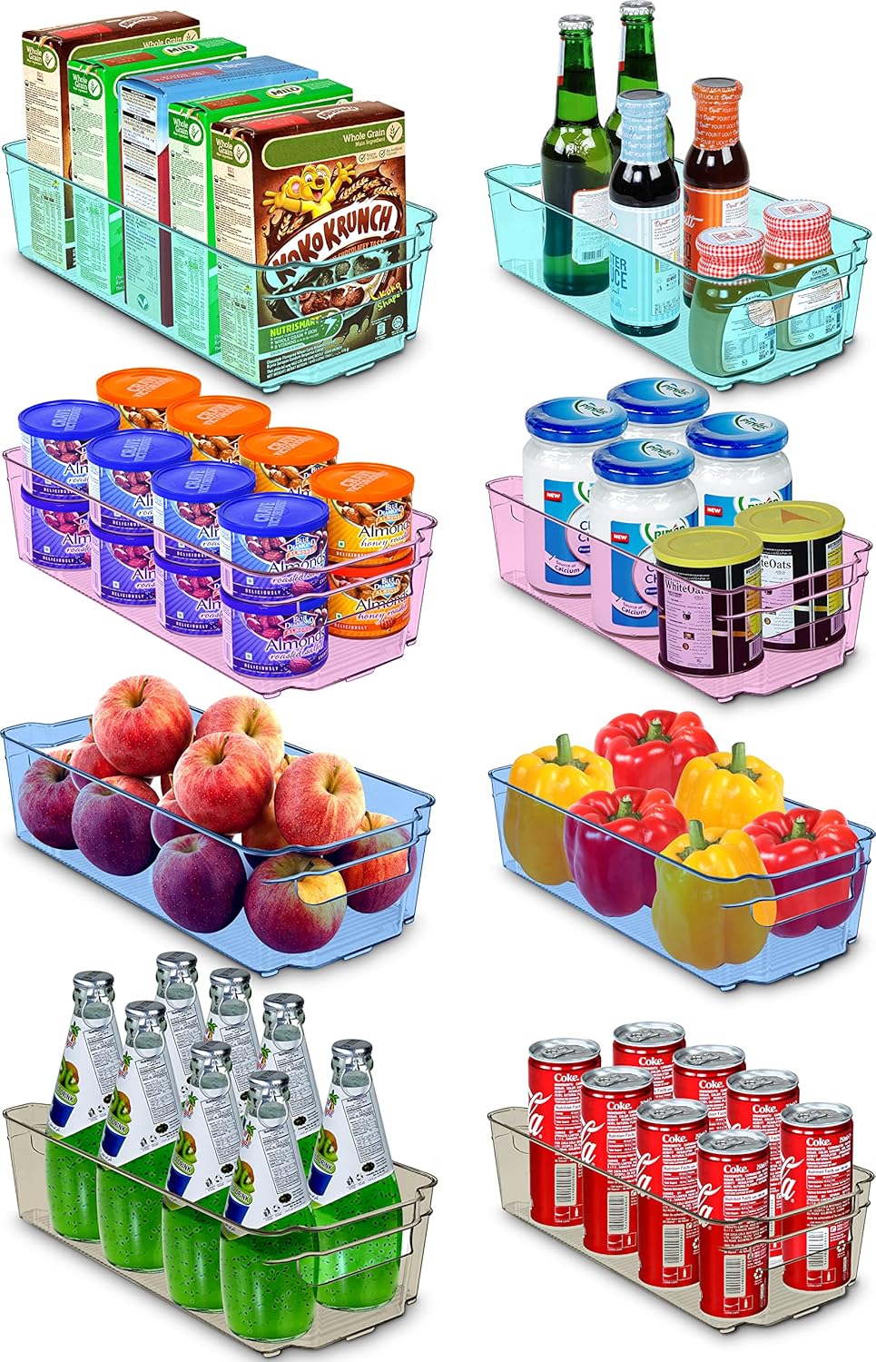 Buy Utopia Home Pantry Organizer Set Of 8 Refrigerator Organizer Bins Buy Utopia Home Pantry Organizer Set Of 8 Refrigerator Organizer Bins