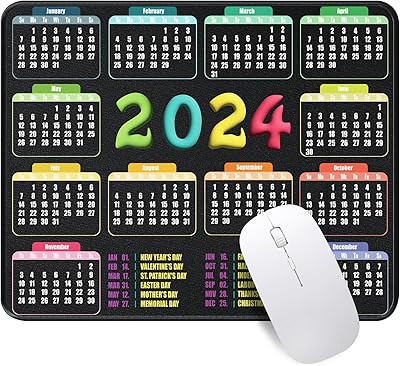 Amazon.com: Calendar Mouse Pad 2025 Bulk 10.3"X8.3", XL Mouse Pad ...