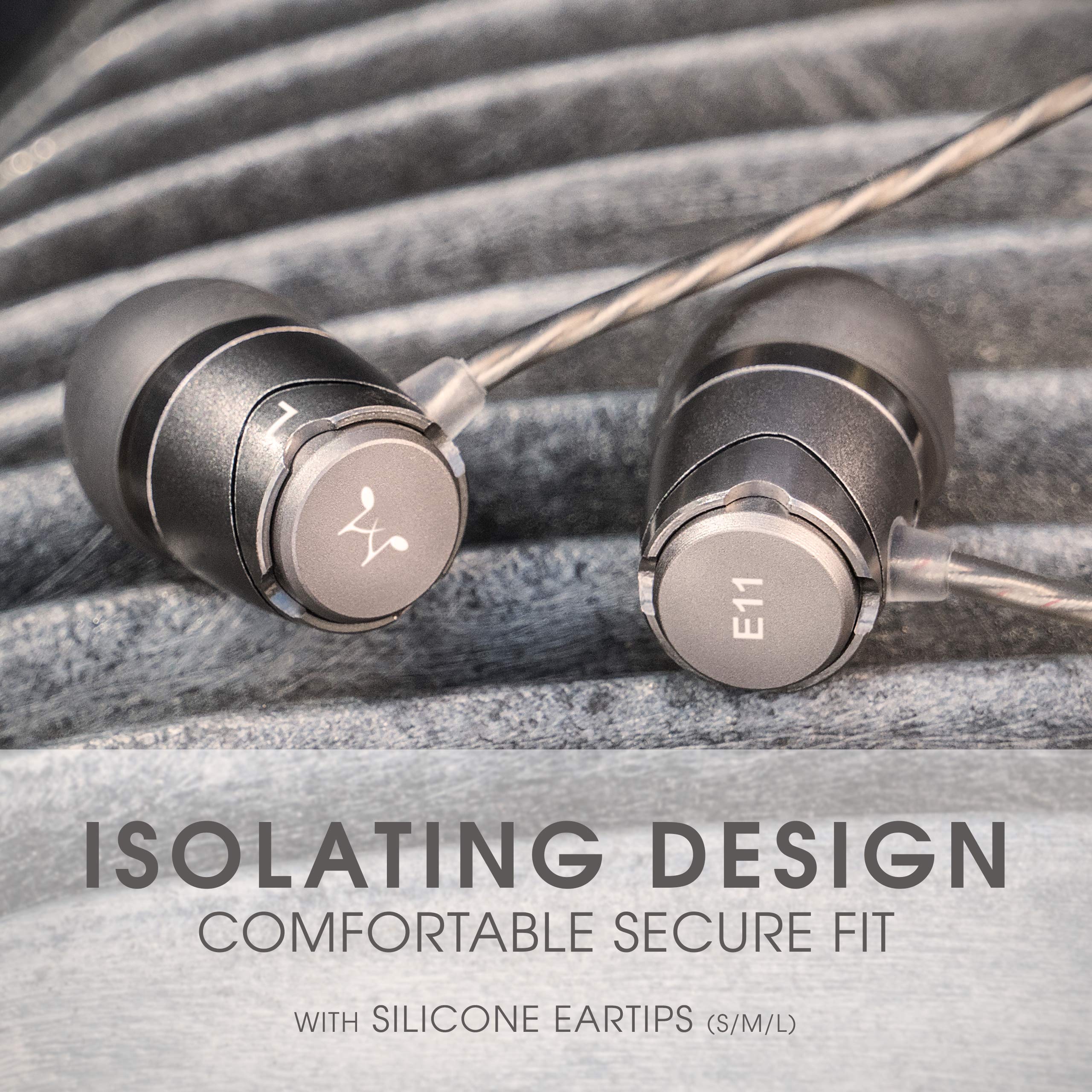 SoundMAGIC E11 High Fidelity Headphones Smartphone Earbuds In-Ear ...