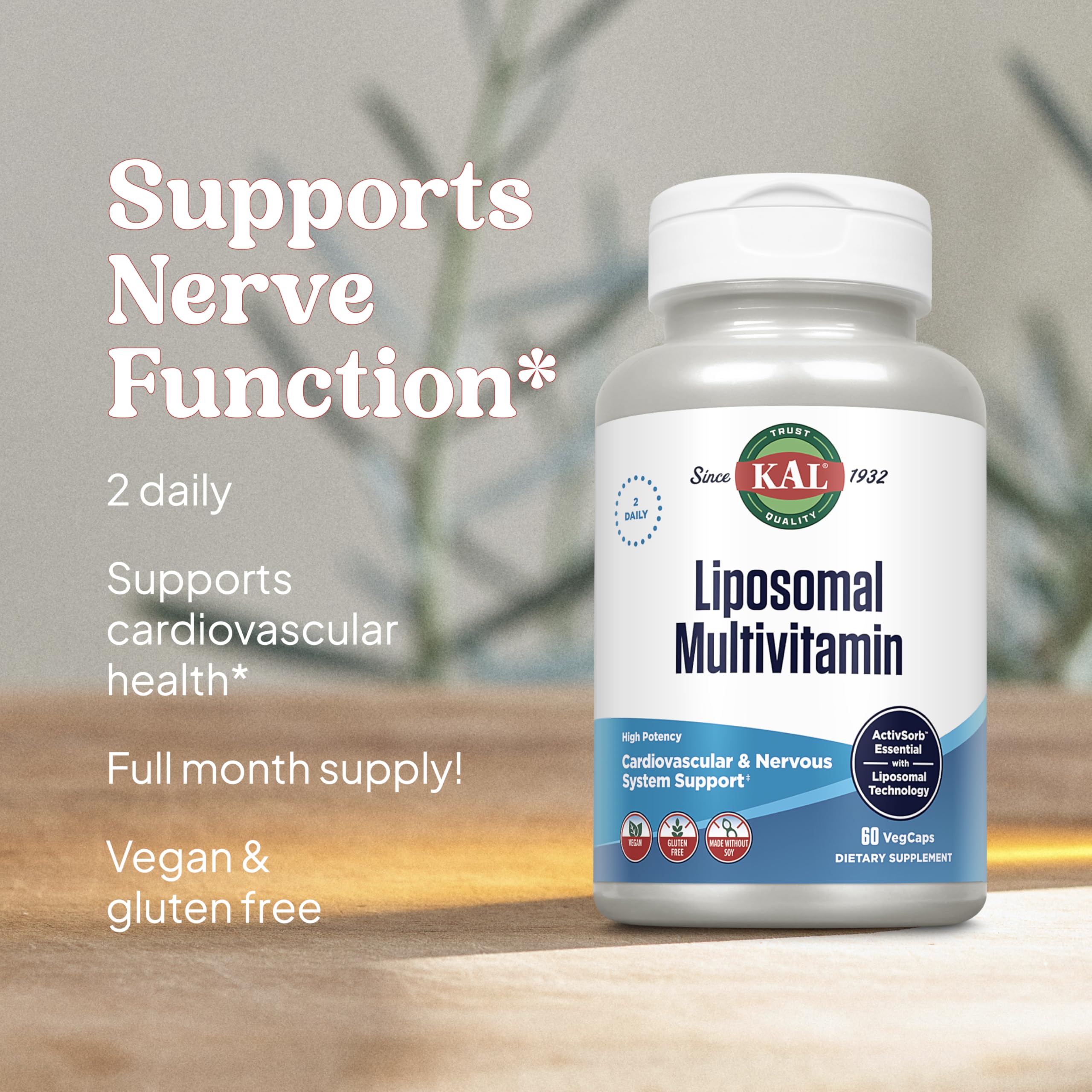 Snapklik.com : KAL Liposomal Multivitamin - High Potency Liposomal ...