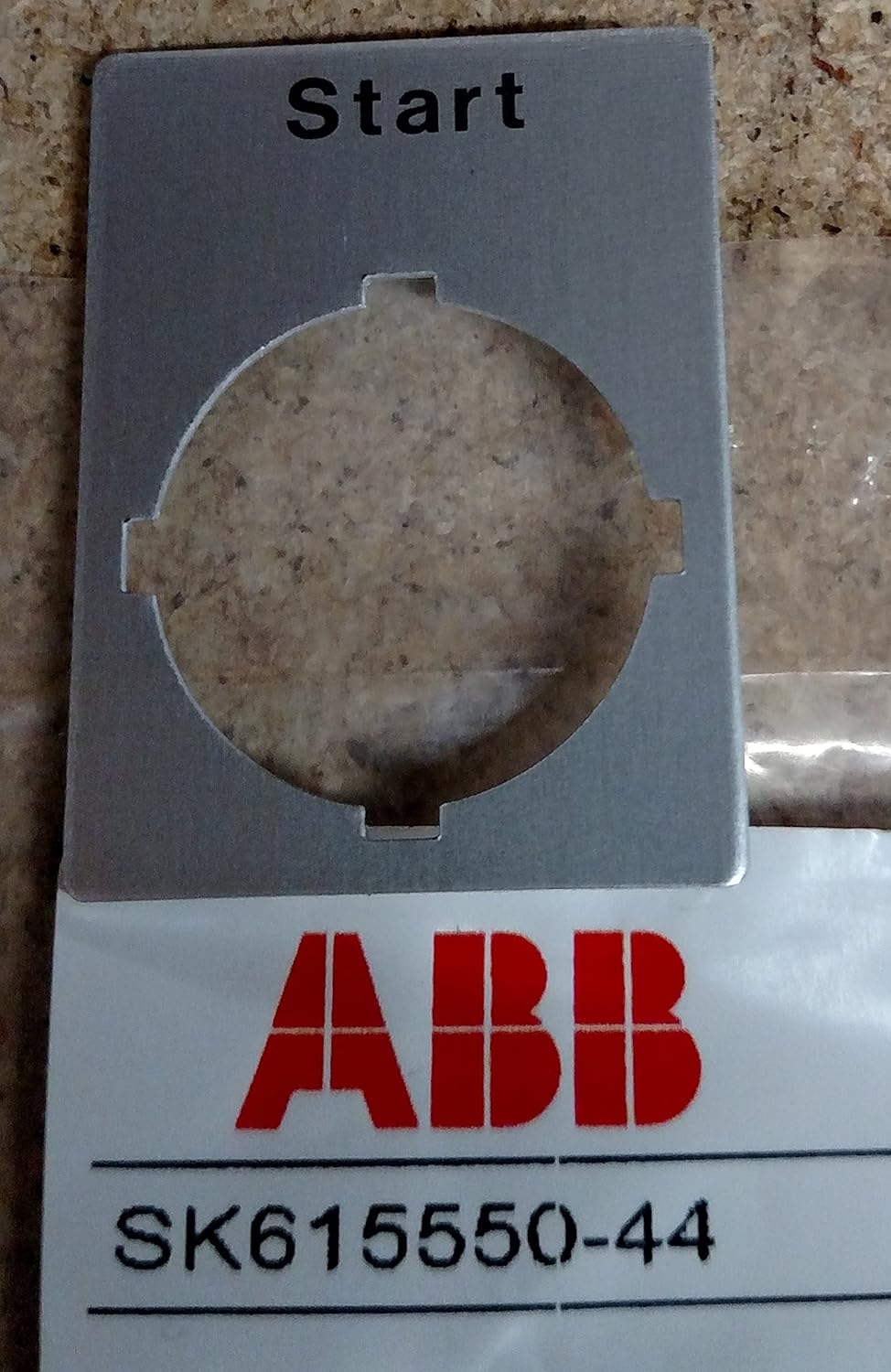 Amazon.com: ABB, SK615550-44, N/P,ENGRAVED START : Industrial & Scientific