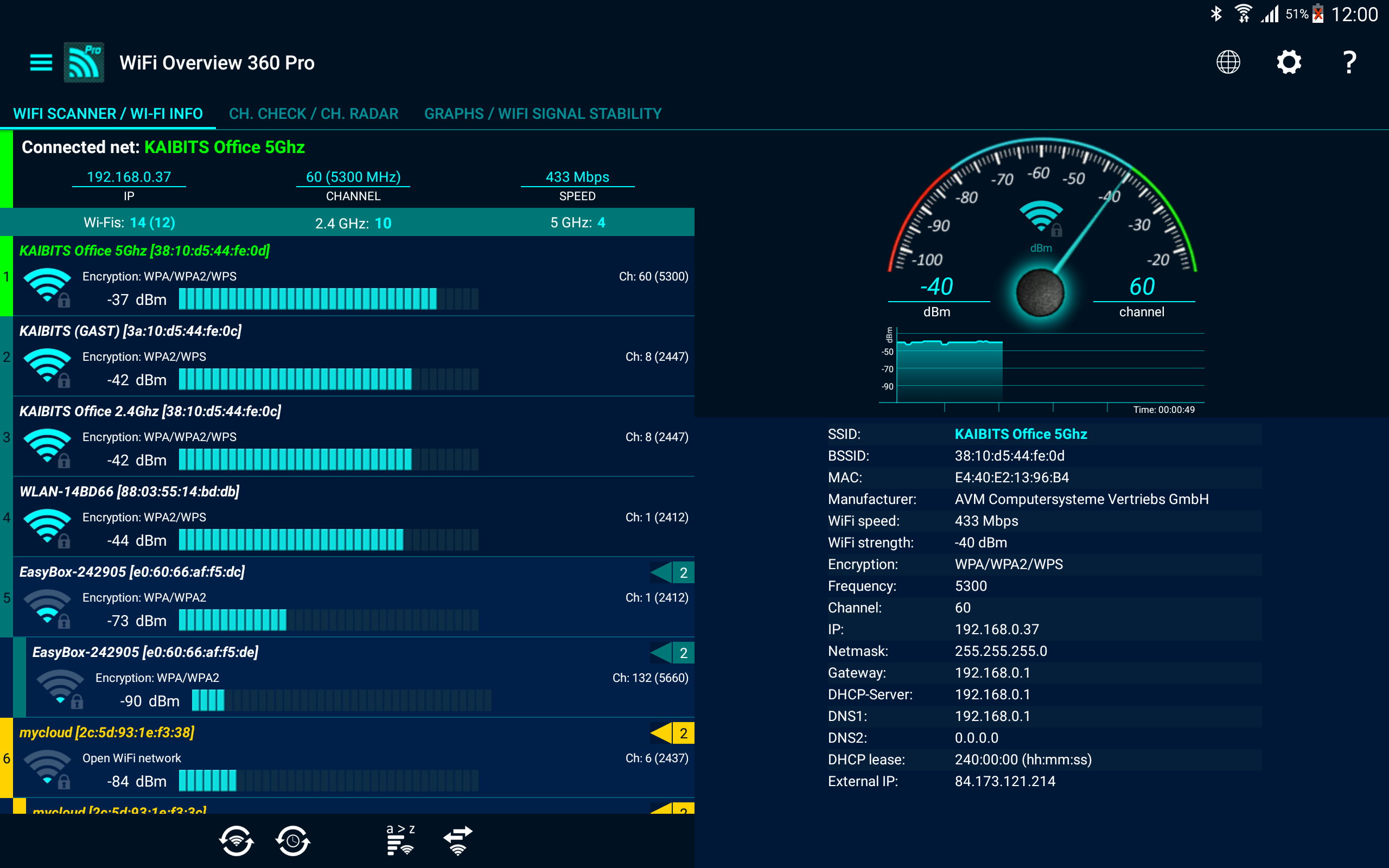 WiFi Overview 360 Pro - App on Amazon Appstore