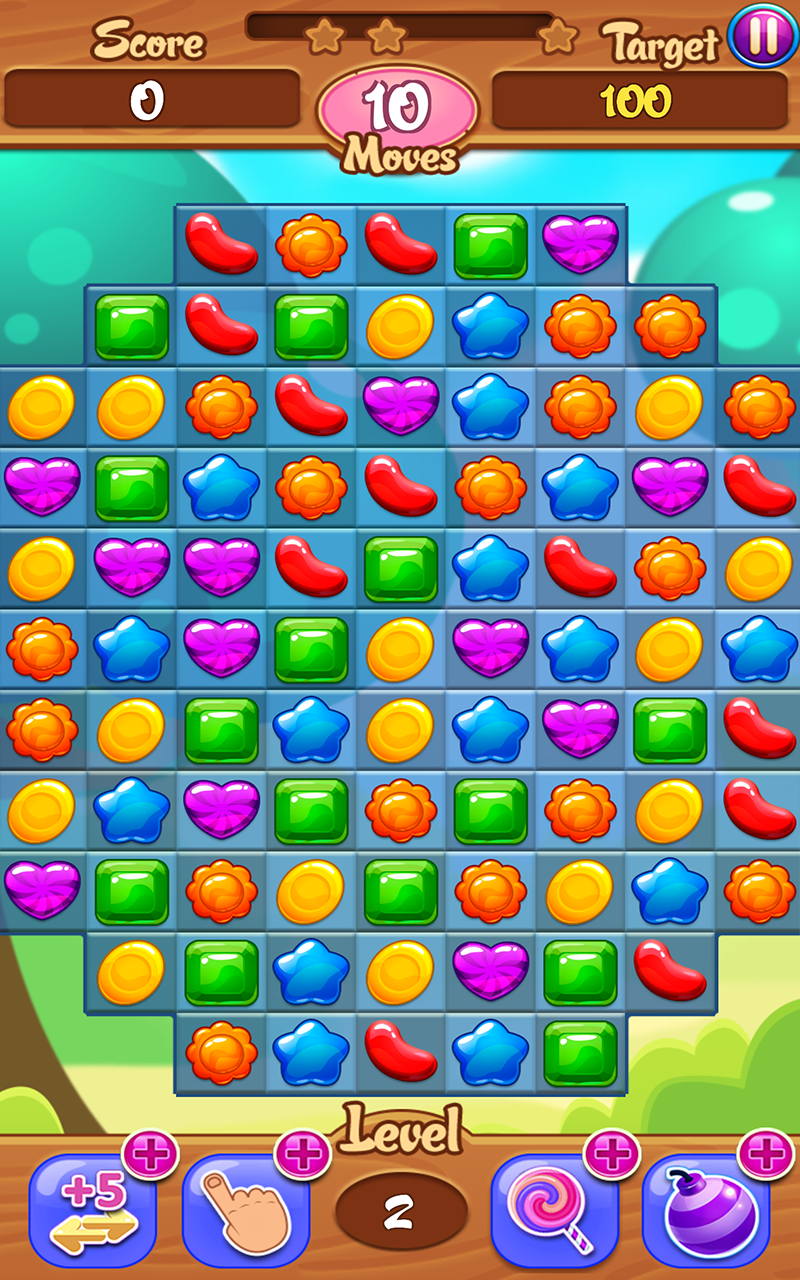 Jelly Garden Candy Match g3 Game - App on Amazon Appstore
