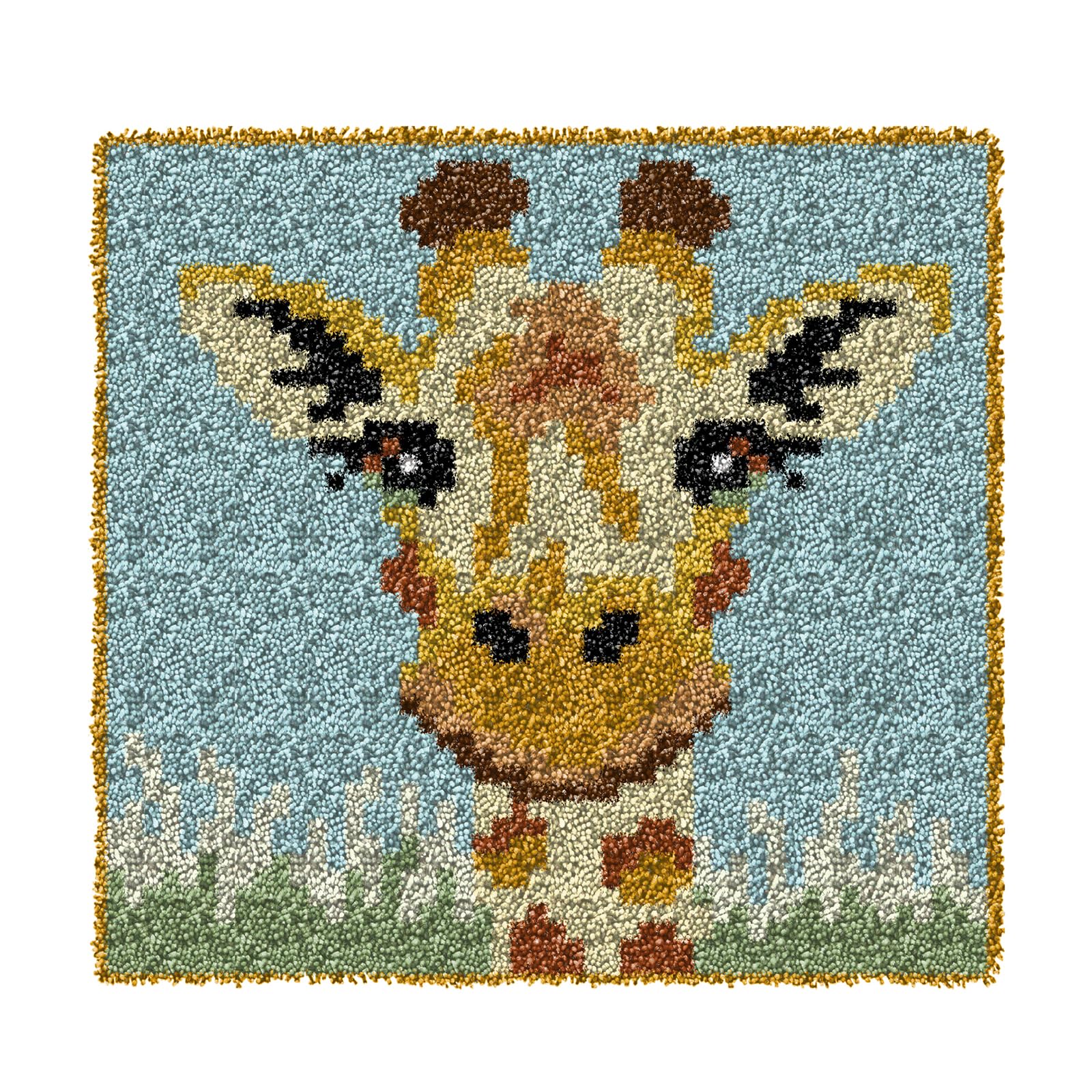 Amazon.com: YP Latch Hook Rug Kits for Adults,Crochet Yarn Pre-Printed ...