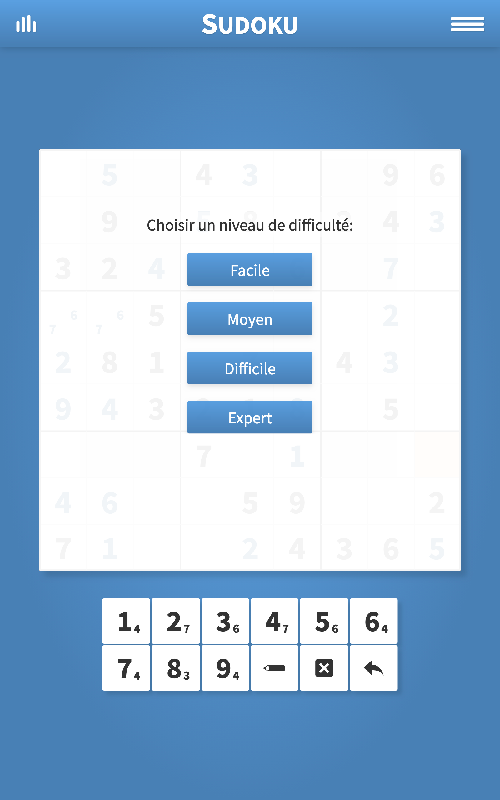 Puzzles de Sudoku en Français - Application sur Amazon Appstore