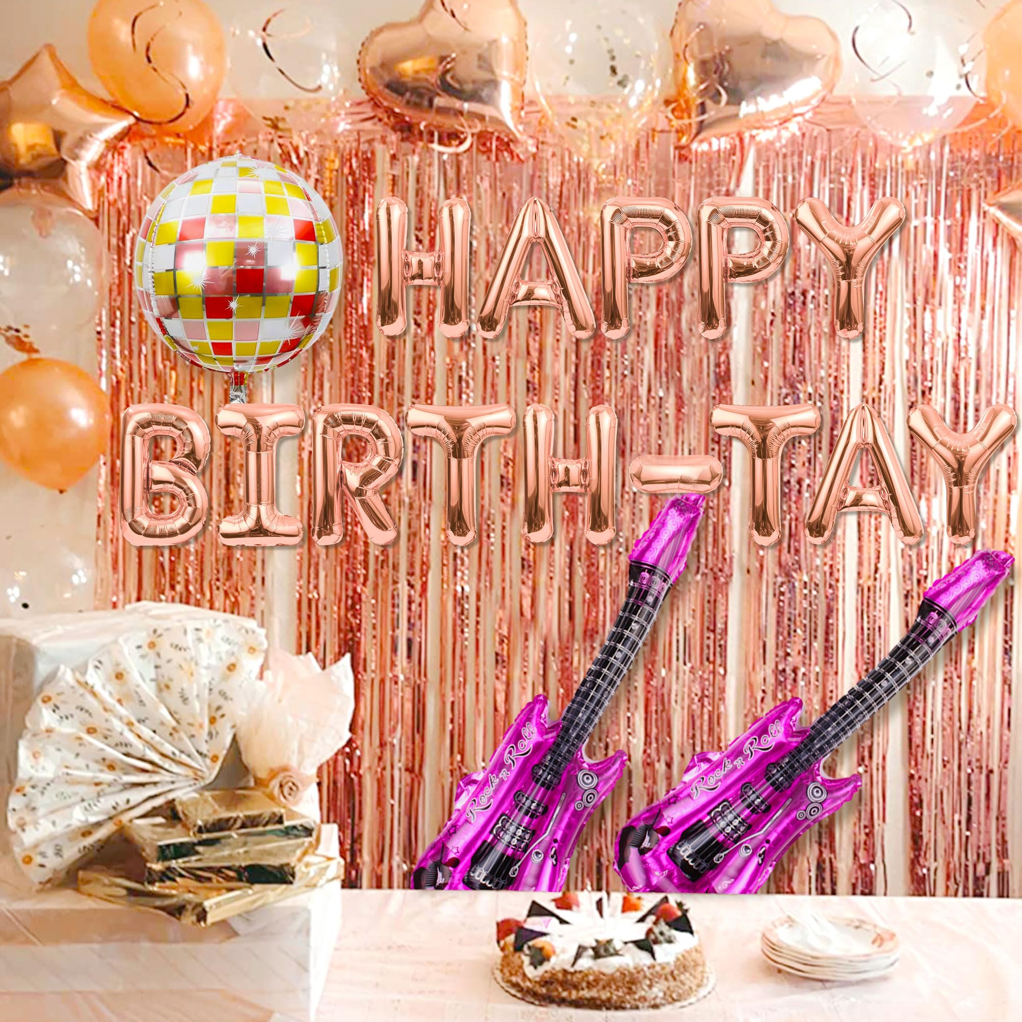 Snapklik.com : 31 PCS Singer Birthday Decorations Happy Birth-Tay ...