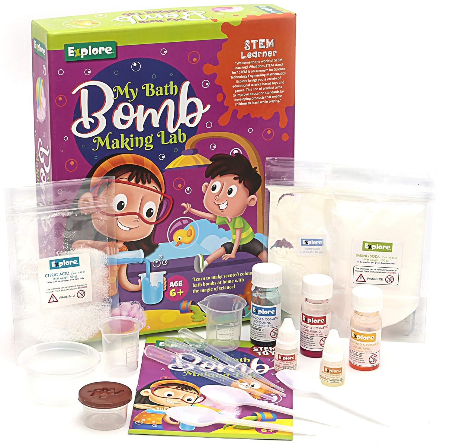 Buy Explore.. STEM Learner | My Bath Bomb Making Lab (Learning ...