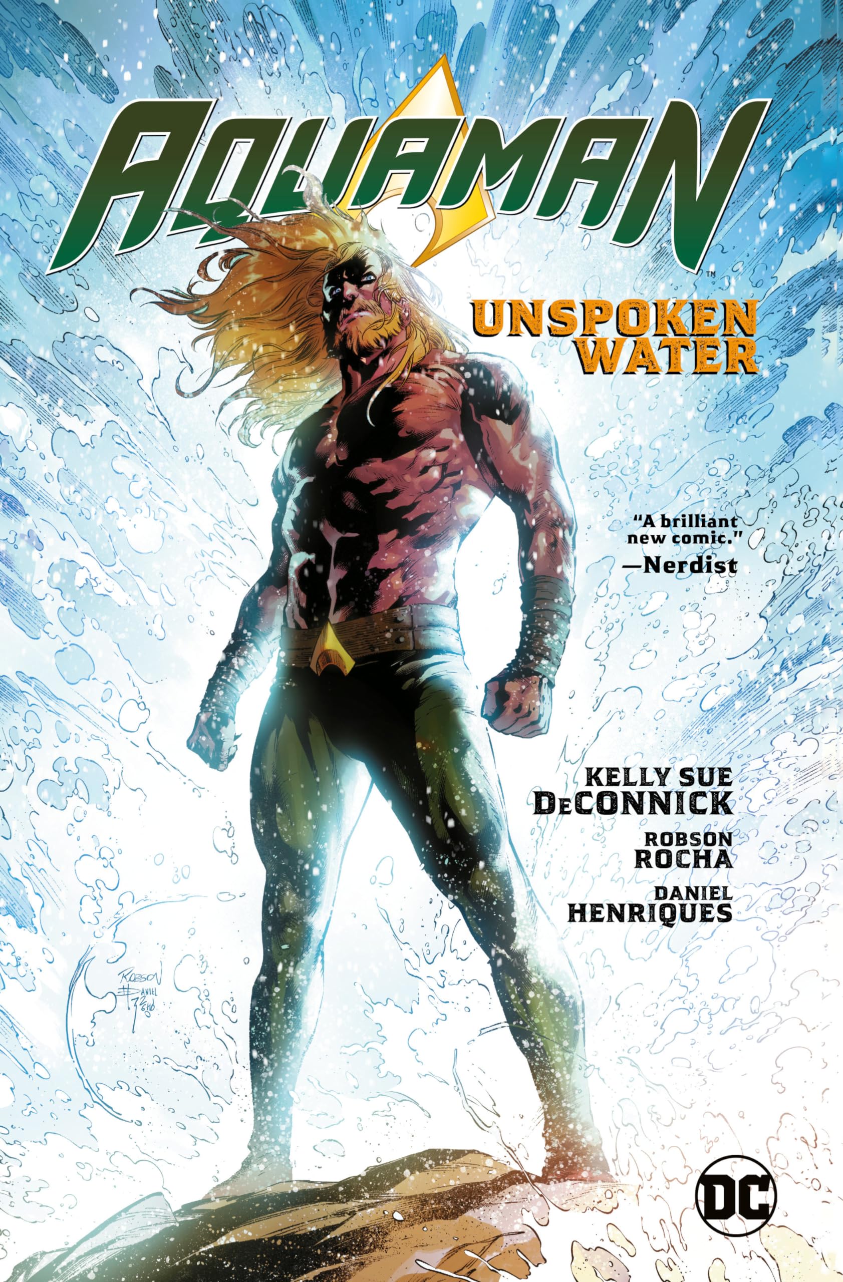 Amazon.com: Aquaman 1: Unspoken Water: 9781401292478: Deconnick, Kelly ...