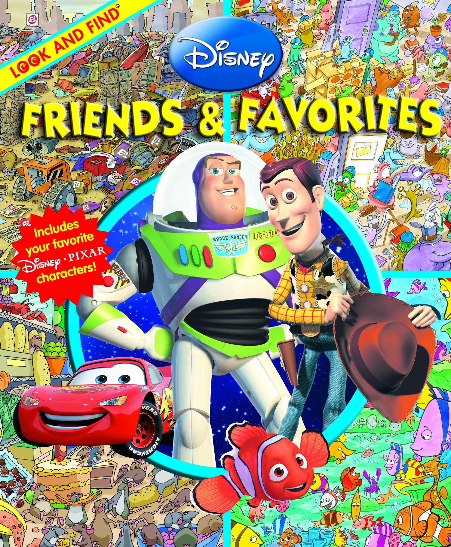 Disney Friends & Favorites (Look and Find): Ltd.: 9781412710534: Amazon ...