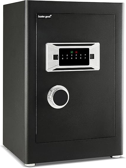 Security Home Safe Box, Dual Lock Safe With Digital Keypad, Removable ...
