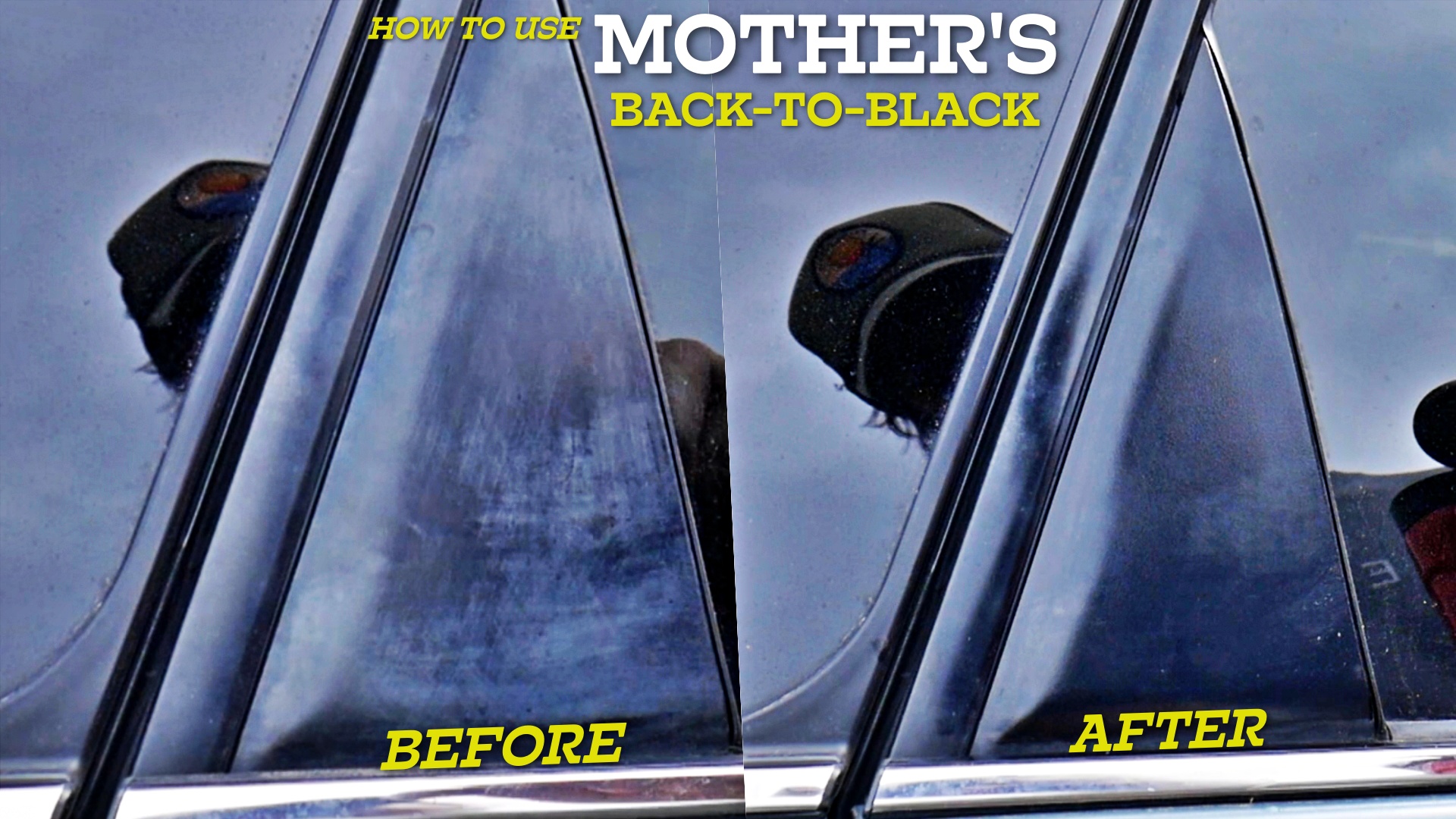 Watch How to use Mothers Back-to-Black Trim & Plastic Restorer on ...