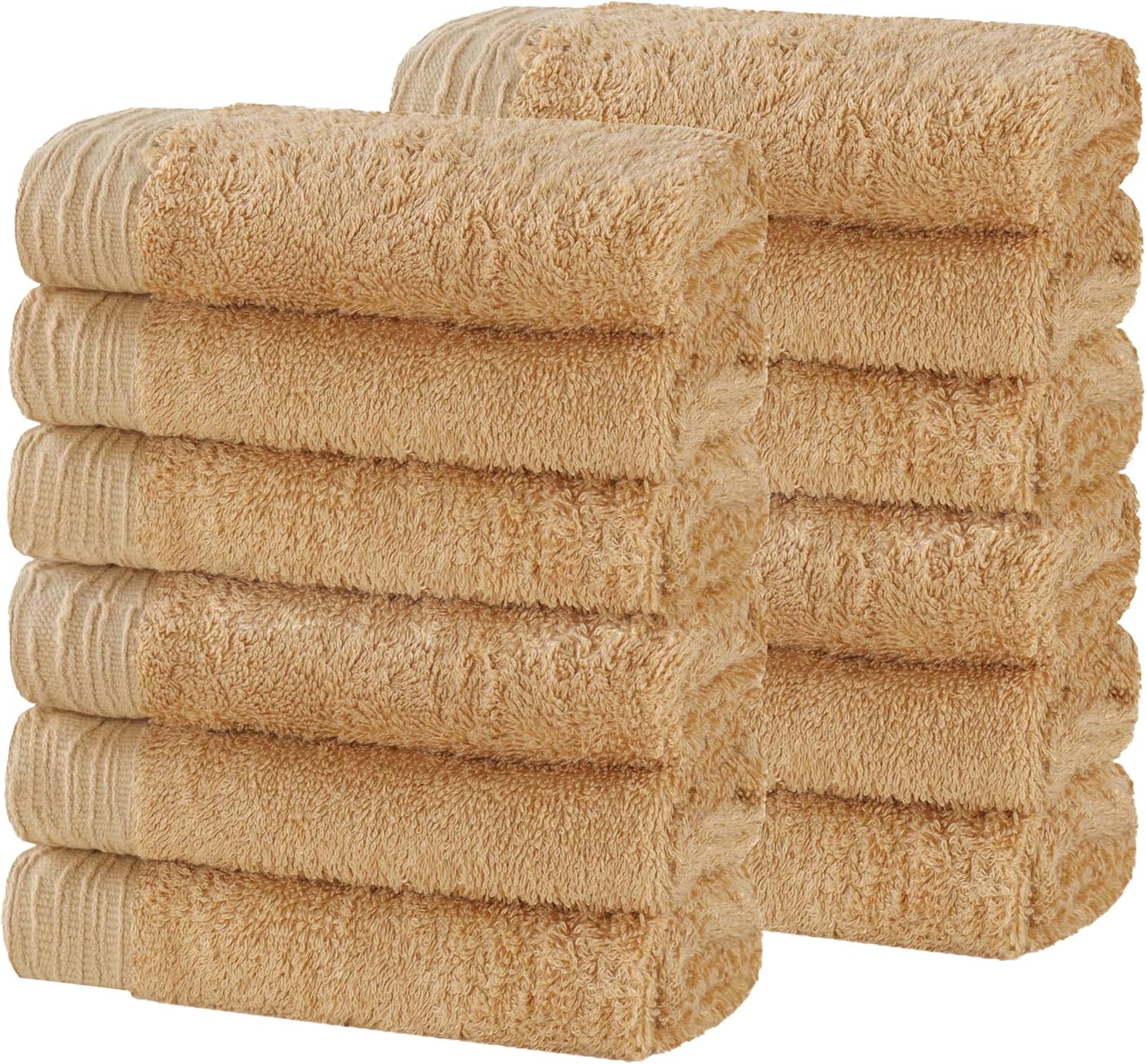 Superior Rayon from Bamboo Blend Face Towel/Washcloth Set, Luxury Quick ...