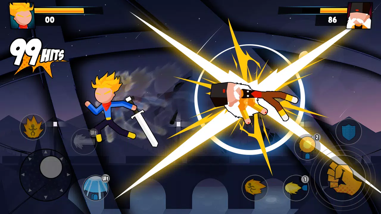 Super Stickman Fighting Battle Warriors Hero Simulator Dragon Games ...