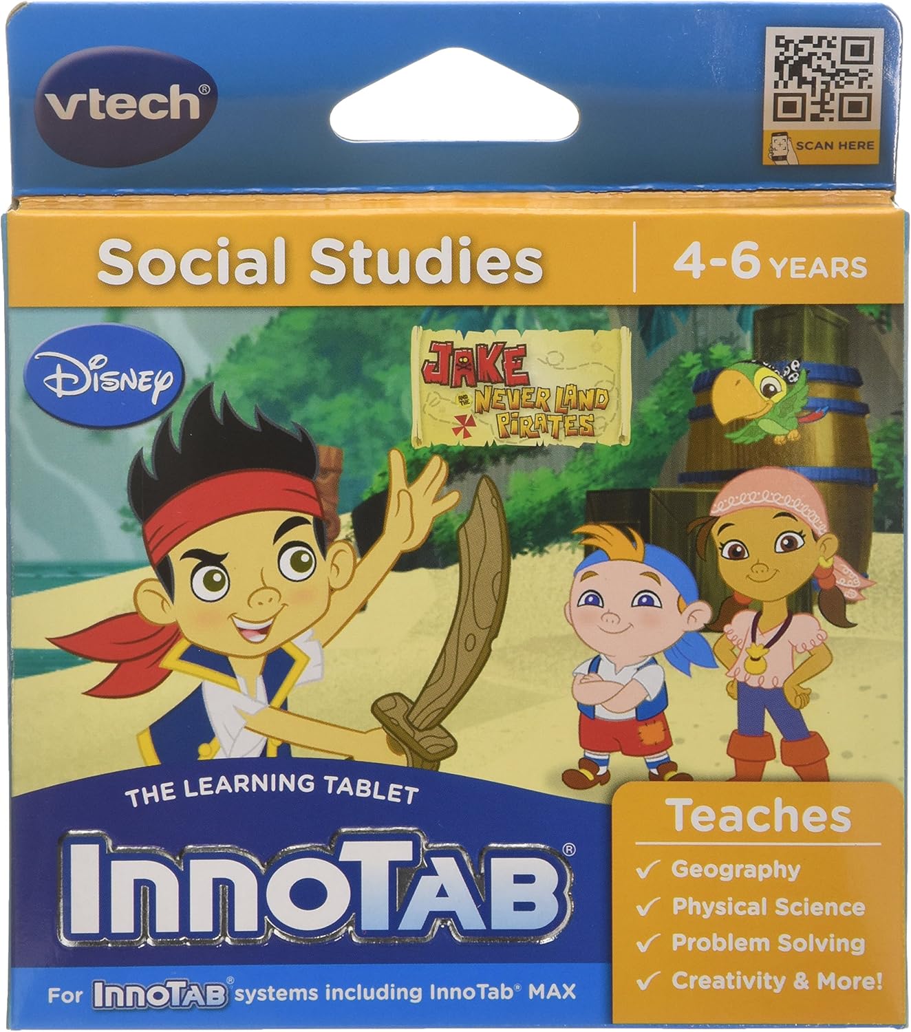 VTech InnoTab Software: Jake and the Never Land Pirates : Amazon.co.uk ...