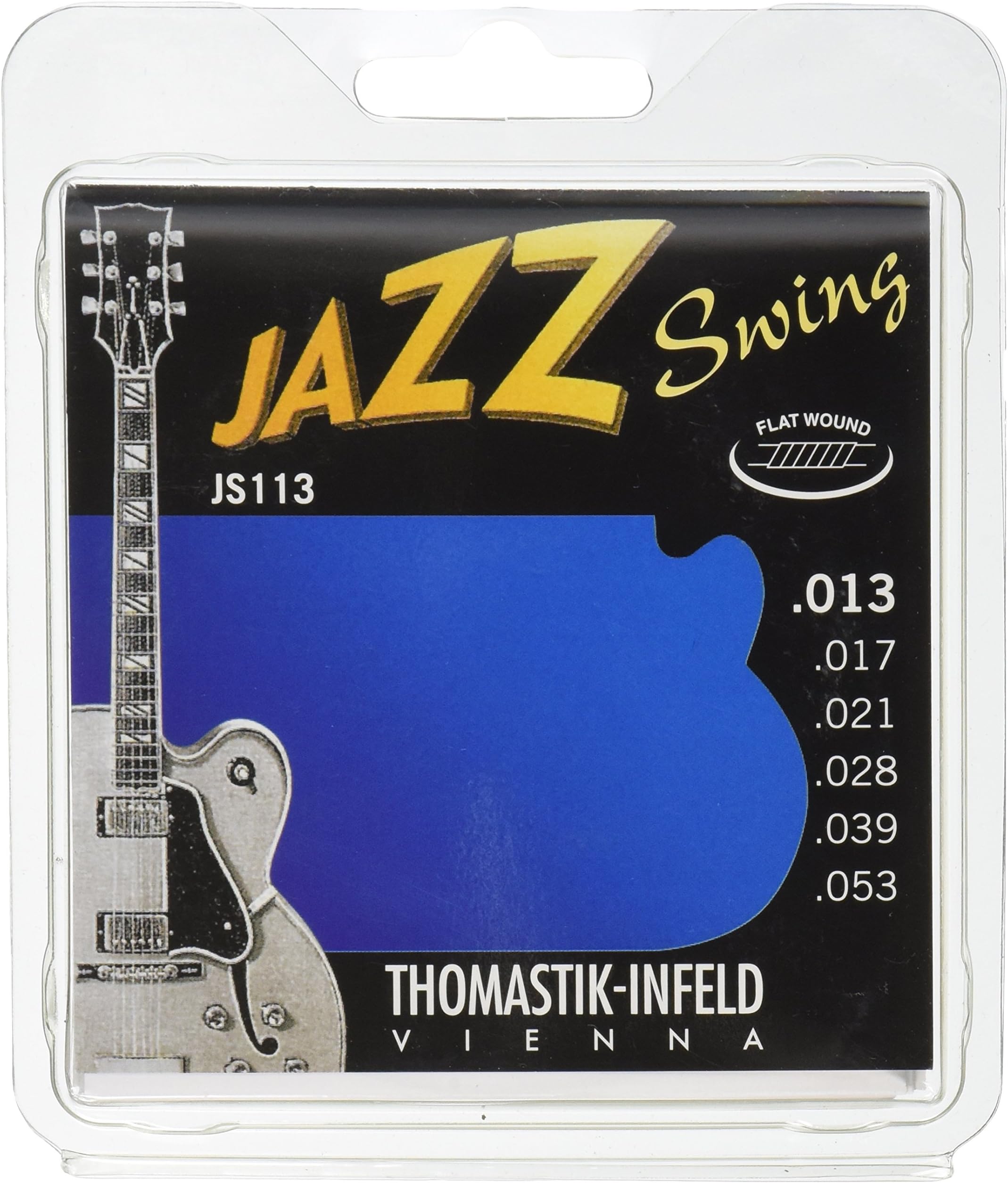 Thomastik Strings for Electric Guitar Jazz Swing Series Nickel Flat ...