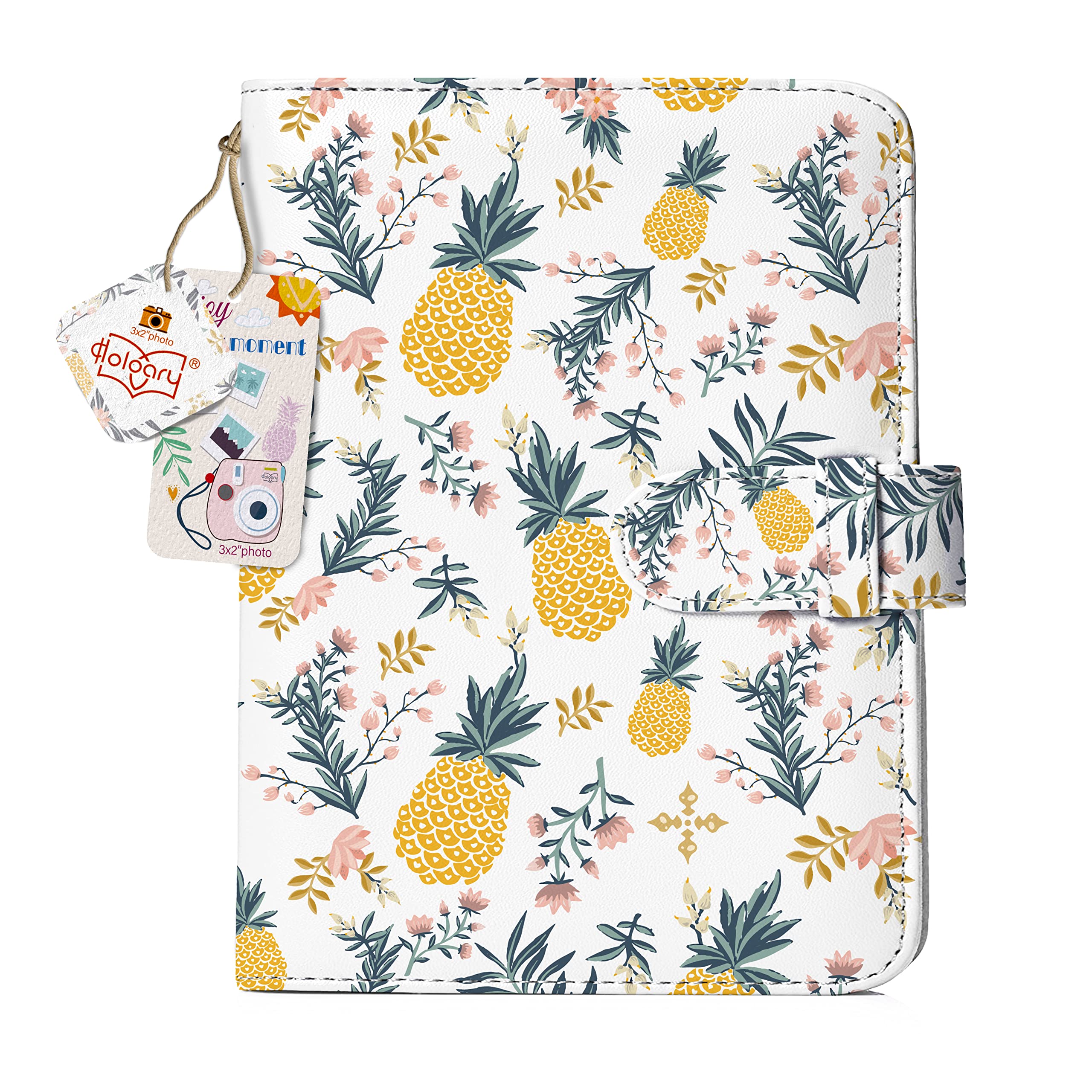 Amazon.com: Holoary Wallet Photo Album for 128 Pockets, Fujifilm Instax ...