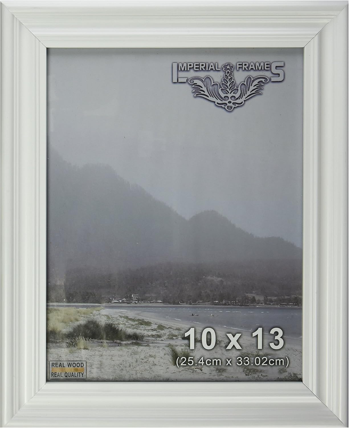 Amazon.com - MyFrameStore White 11x14 Imperial Wooden Picture Color ...