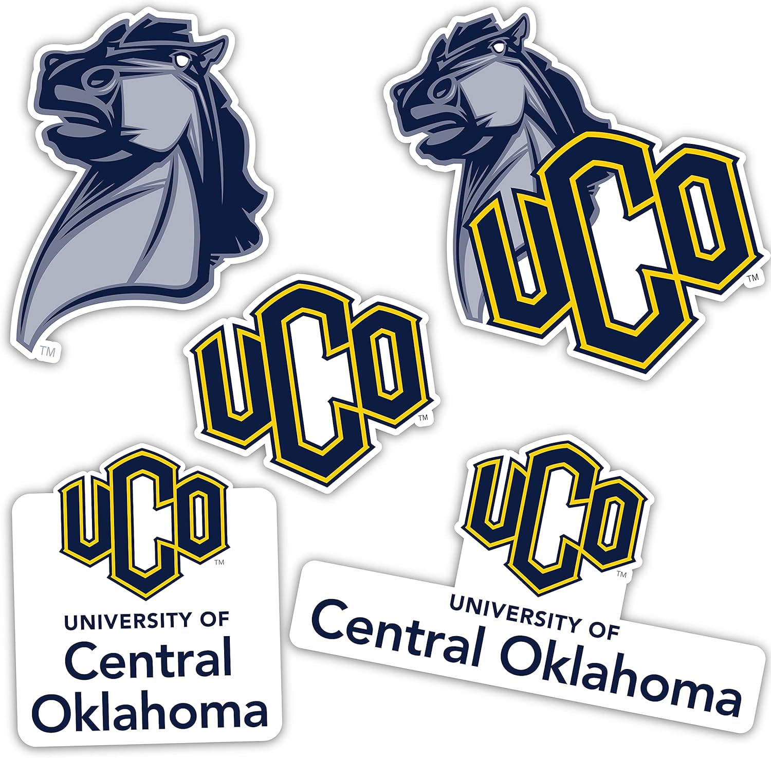 Amazon.com: Desert Cactus University of Central Oklahoma Sticker UCO ...