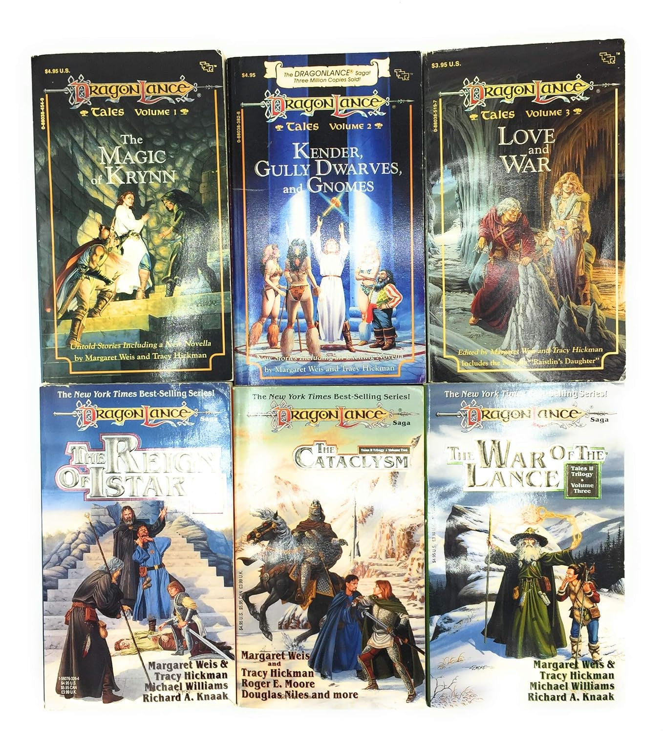 DRAGONLANCE TALES - Series (1) (i) One: 1: The Magic of Krynn; 2 ...