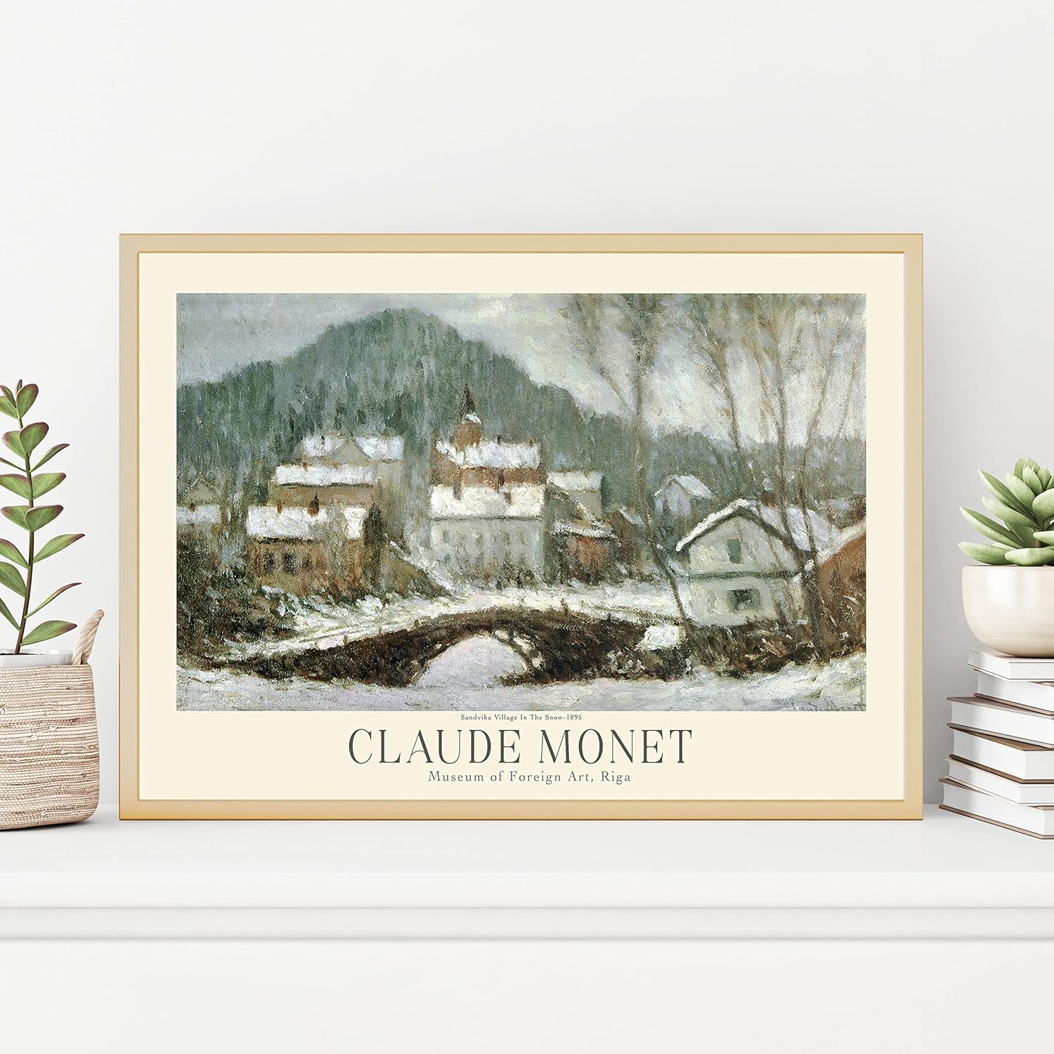 Amazon.com: Claude Monet Prints, Museum Gallery Exhibition Poster ...