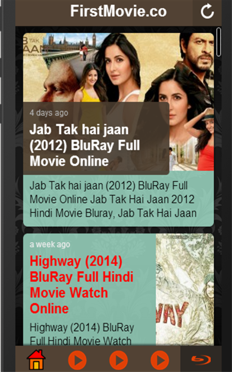 Hindi Movie - App on Amazon Appstore