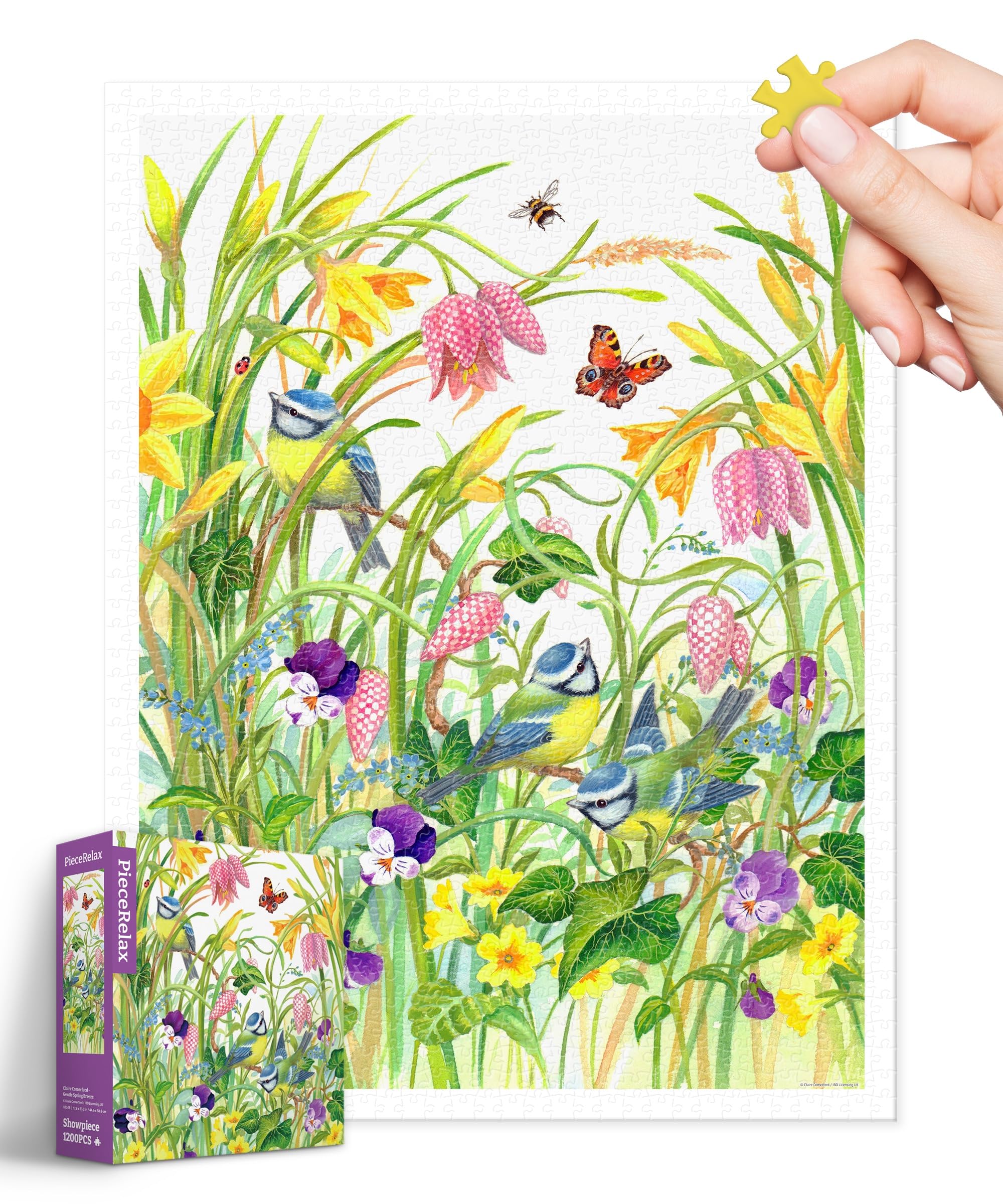 Amazon.com: PieceRelax Plastic Jigsaw Puzzles for Adults 1200 Pieces ...