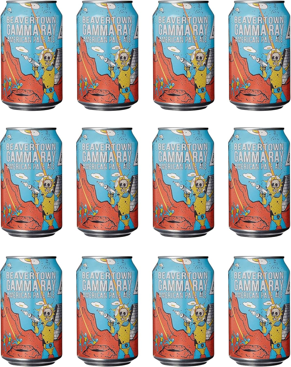 Beavertown Gamma Ray American Pale Ale 33cl Cans - Pack of 12 : Amazon ...
