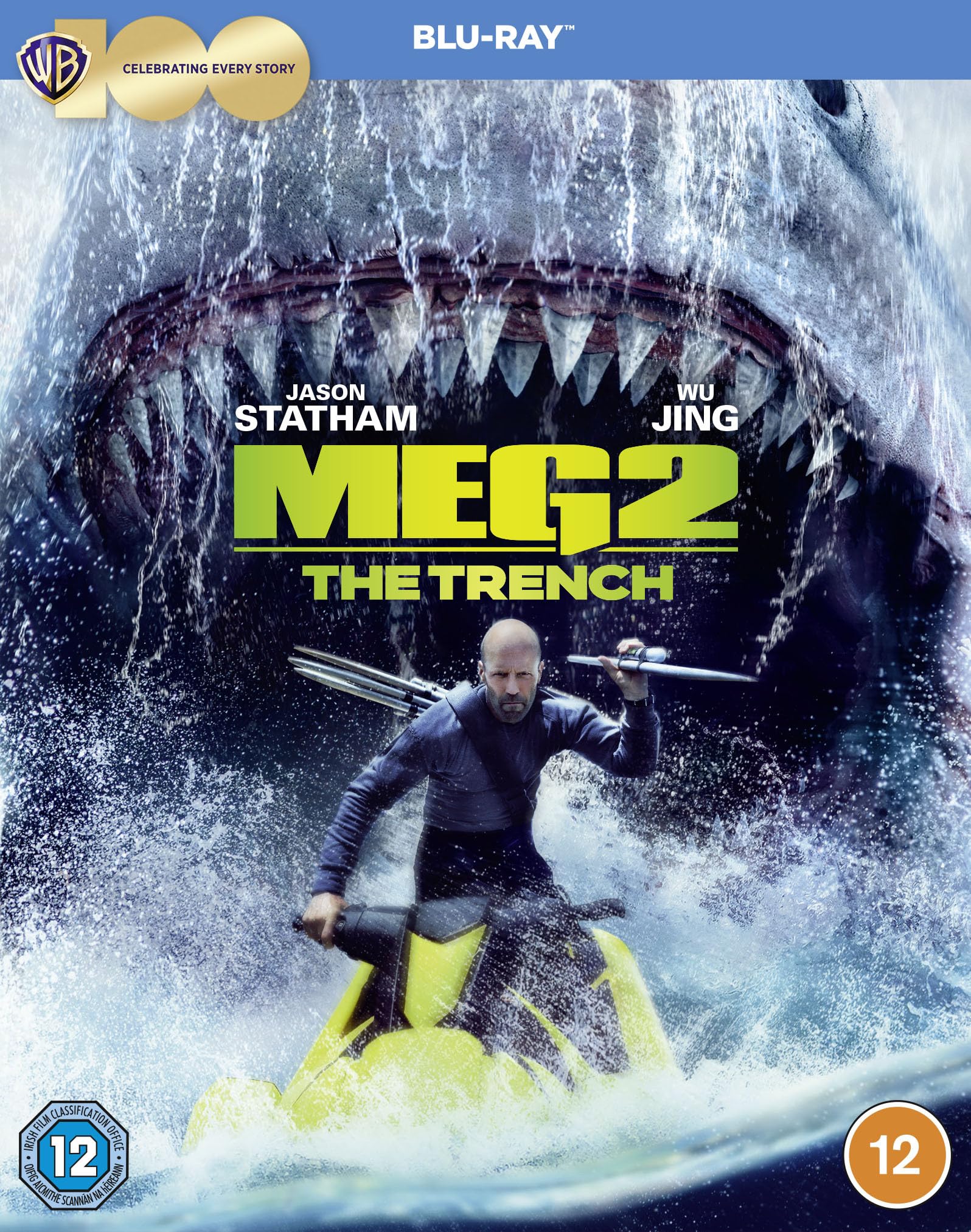 Meg 2: The Trench [Blu-ray] [2023] [Region Free]: Amazon.co.uk: Jason ...
