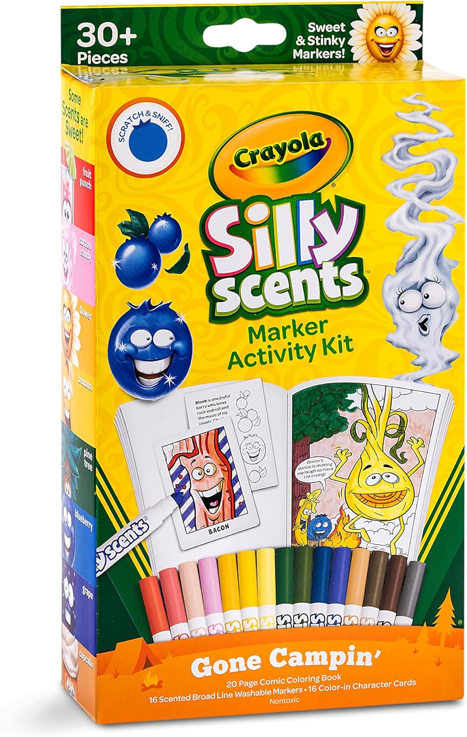 Crayola Silly Scents Marker Activity Coloring Book And Markers Gift crayola-silly-scents-marker-activity-coloring-book-and-markers-gift