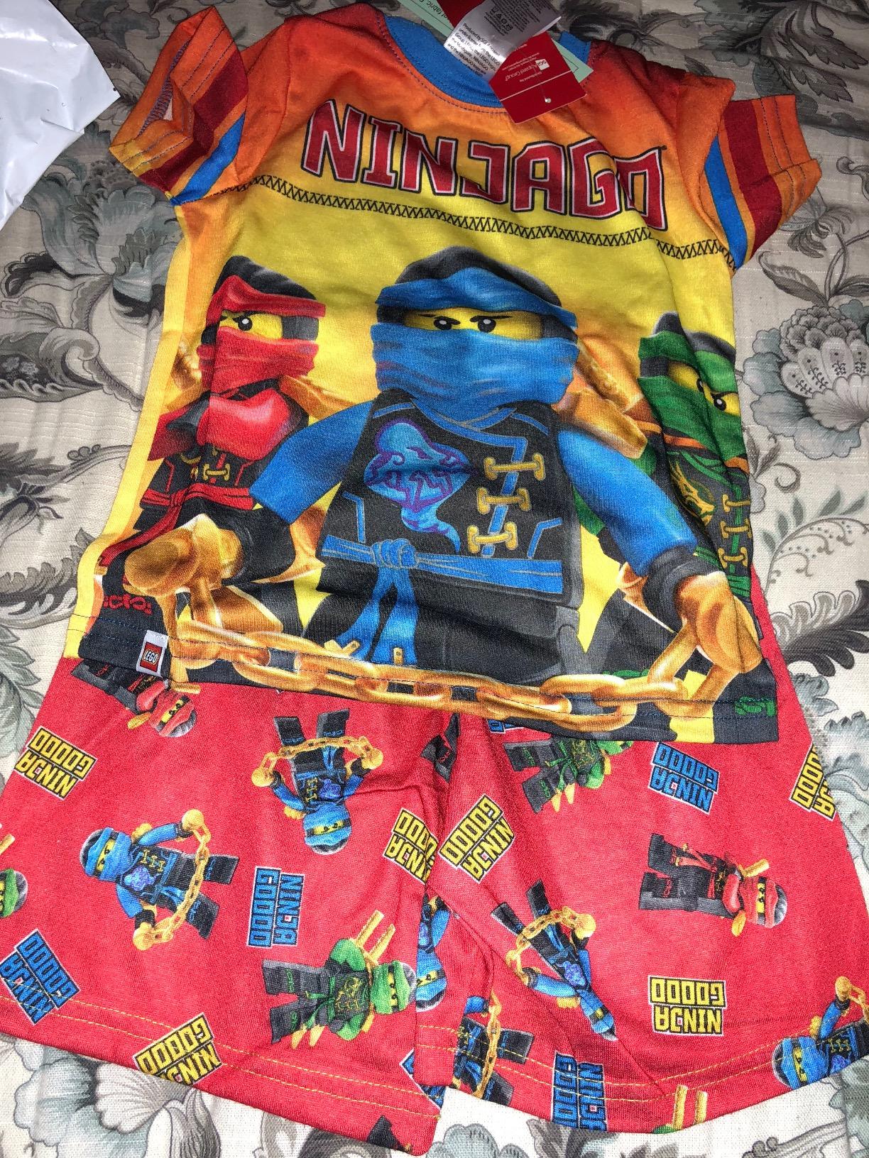 Amazon.com: LEGO Boy's Ninjago 2-pc Pajama Short Set: Clothing, Shoes ...