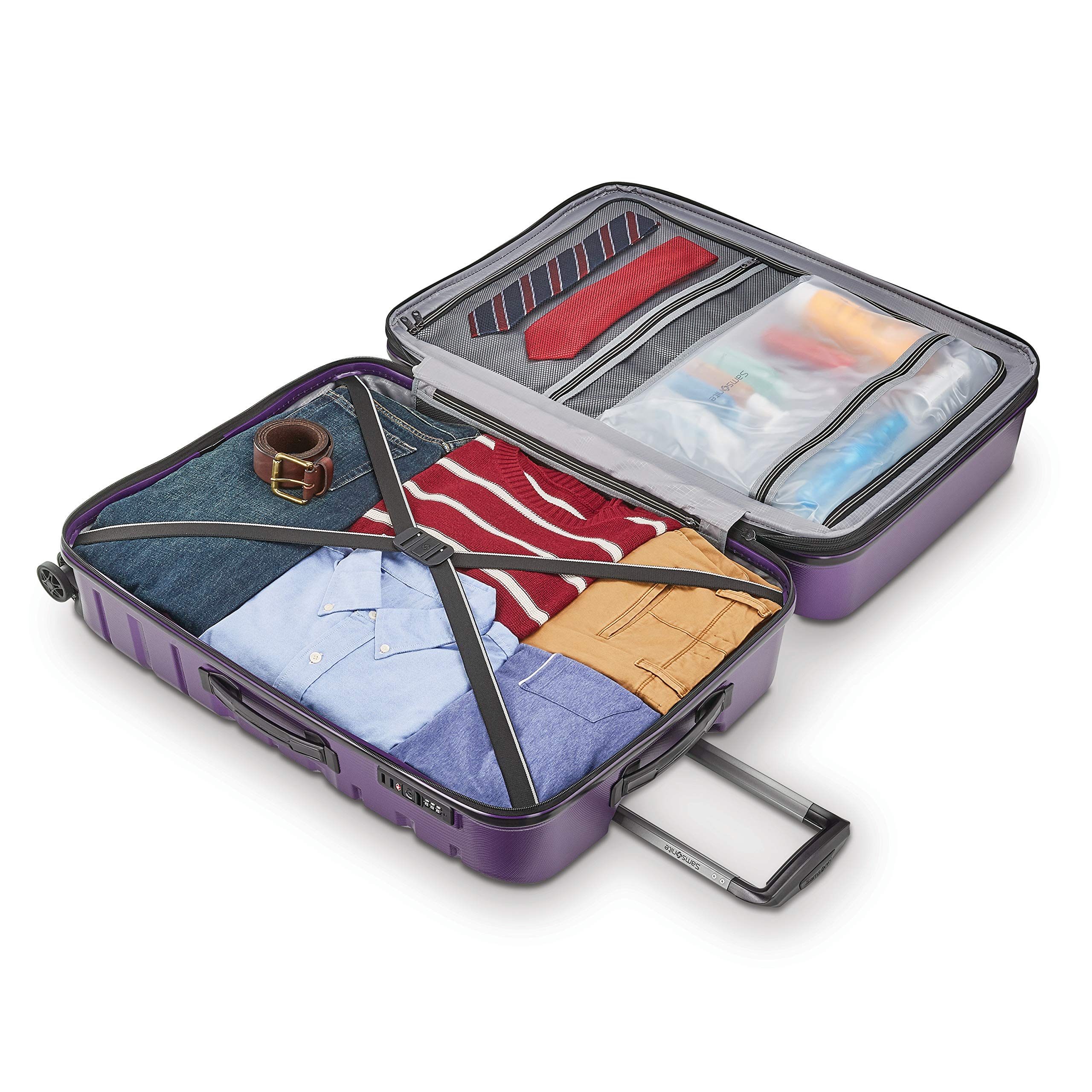Snapklik.com : Samsonite Tech 2.0 Hardside Expandable Luggage