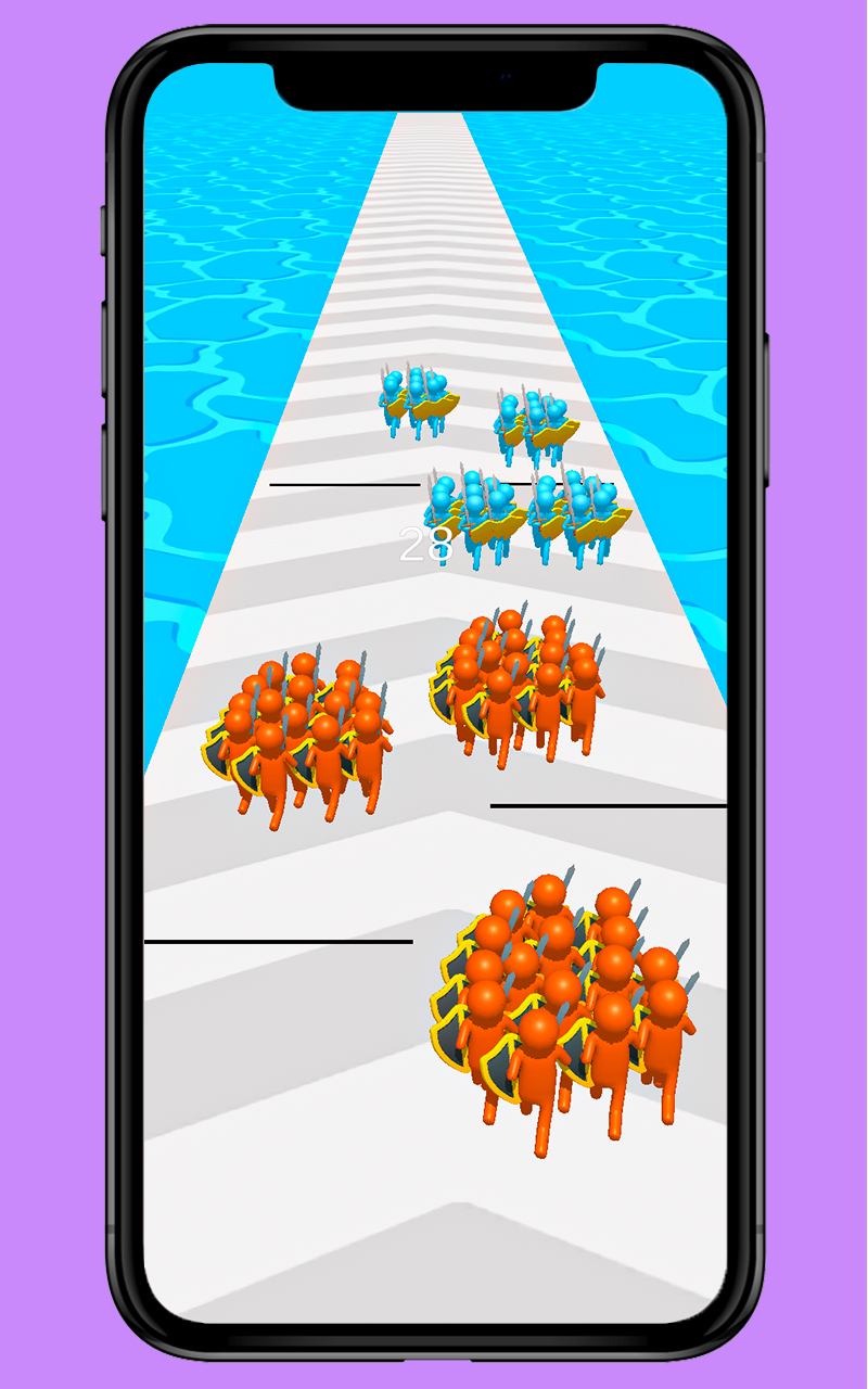 Colors Crowd Match Runners: Hide & Seek Camo Survival Challenge - App ...