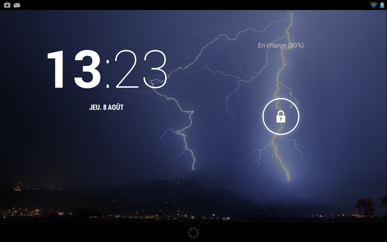 Live Lightning Wallpaper