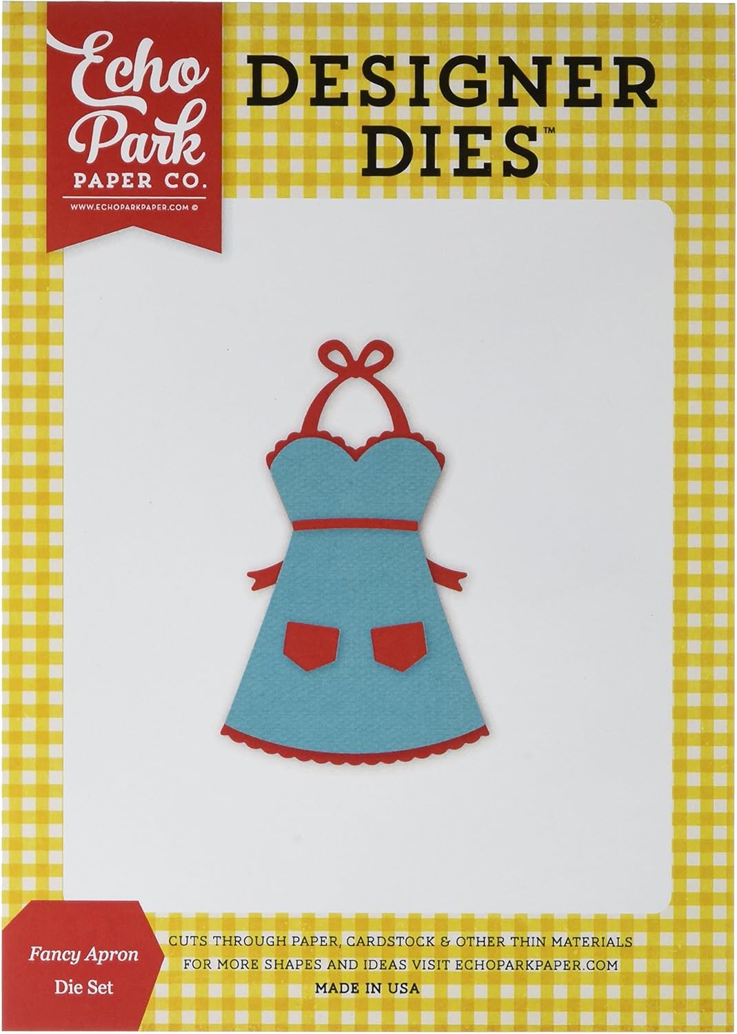 Amazon.com: Echo Park Paper Company Fancy Apron Die Set