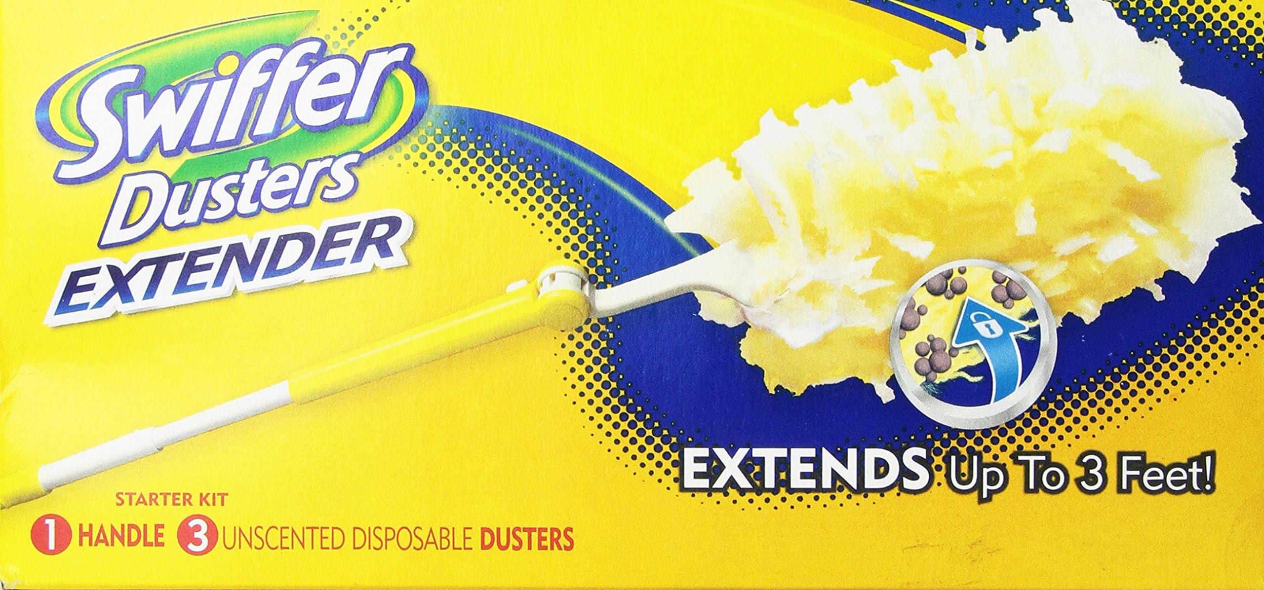 Amazon.com: Swiffer 360 Dusters Extender Kit, Extends up to three feet ...