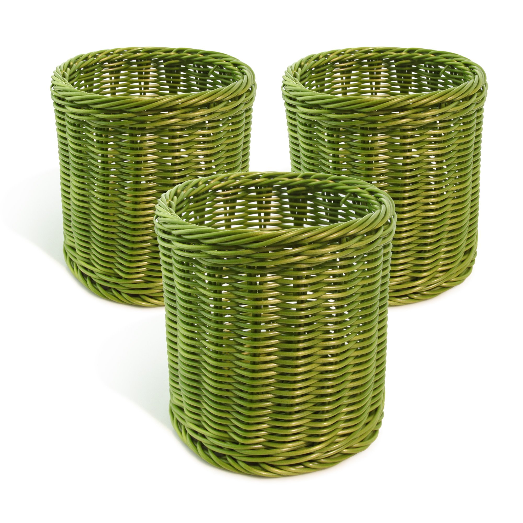 Amazon.com - Colorbasket Hand Woven Waterproof Utensil Basket (Green)