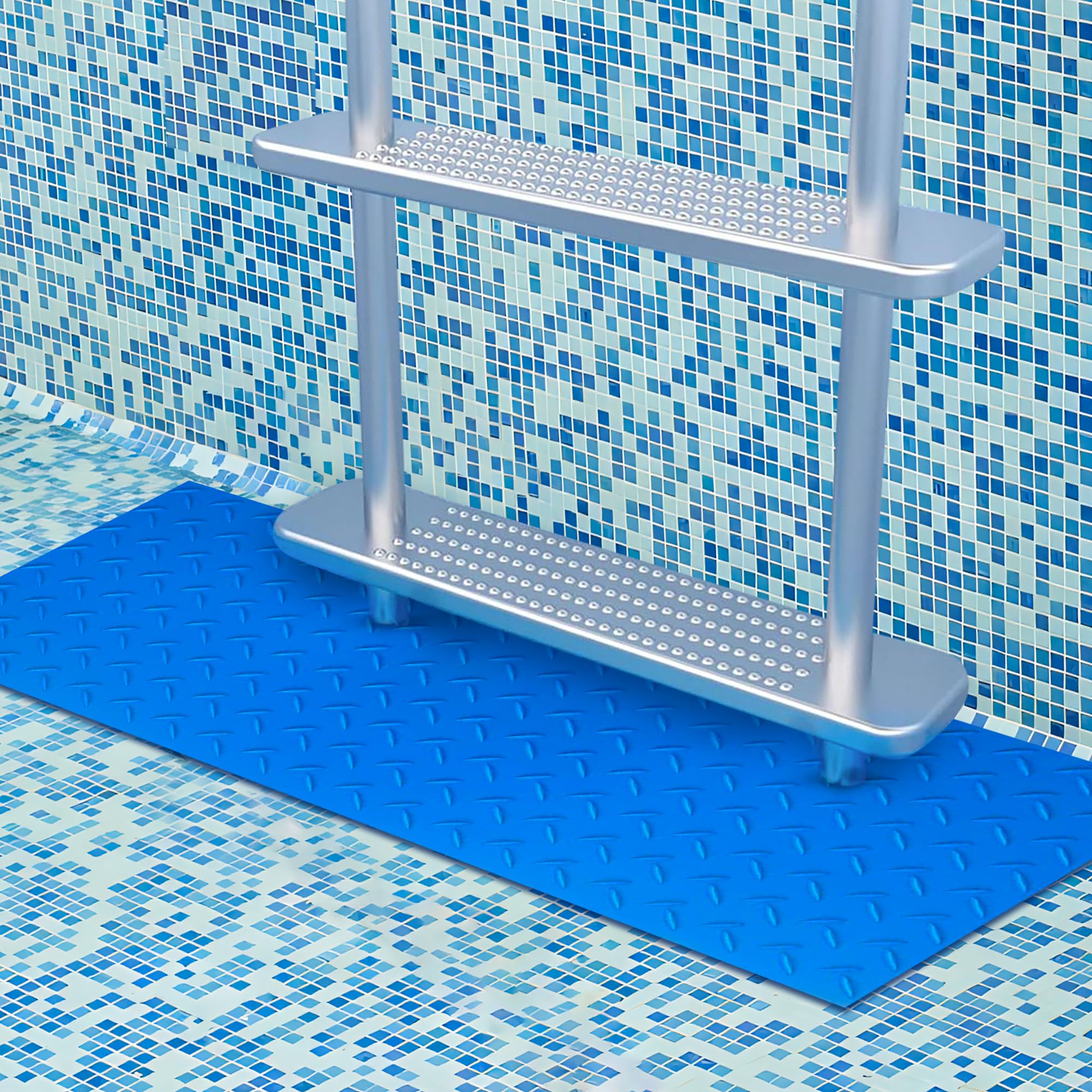 Snapklik.com : Swimming Pool Ladder Mat 9 X 36 Inch Large Pool Ladder ...