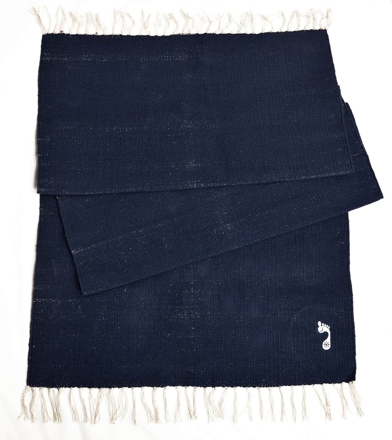 Amazon.com : Barefoot Yoga Mysore Practice Yoga Rug - Solid Blue : Yoga ...