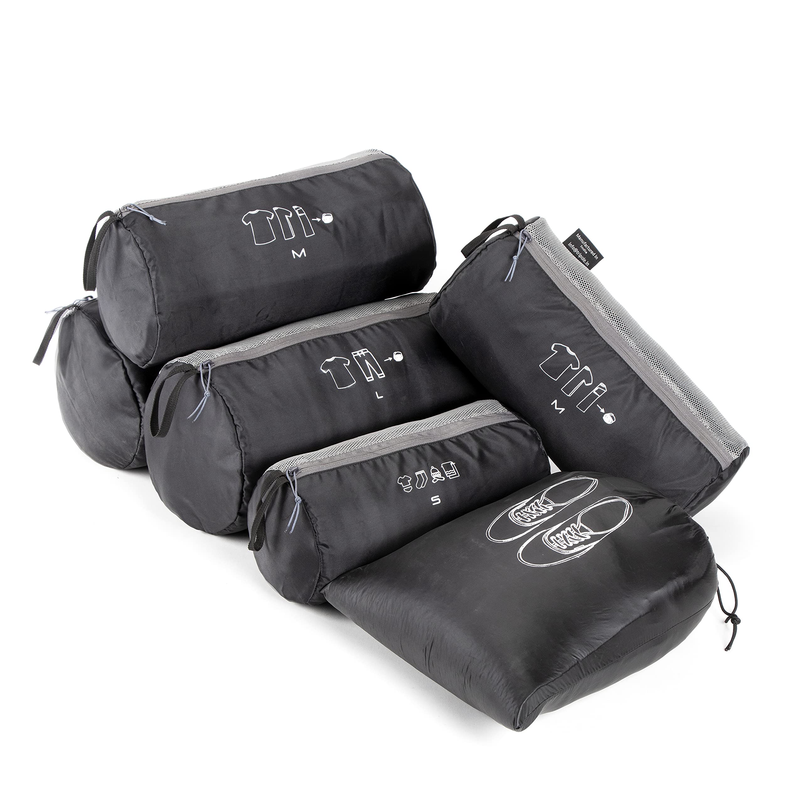Buy Tripole Organizer Packs - Cylindrical Shaped for Rucksacks - Set of ...