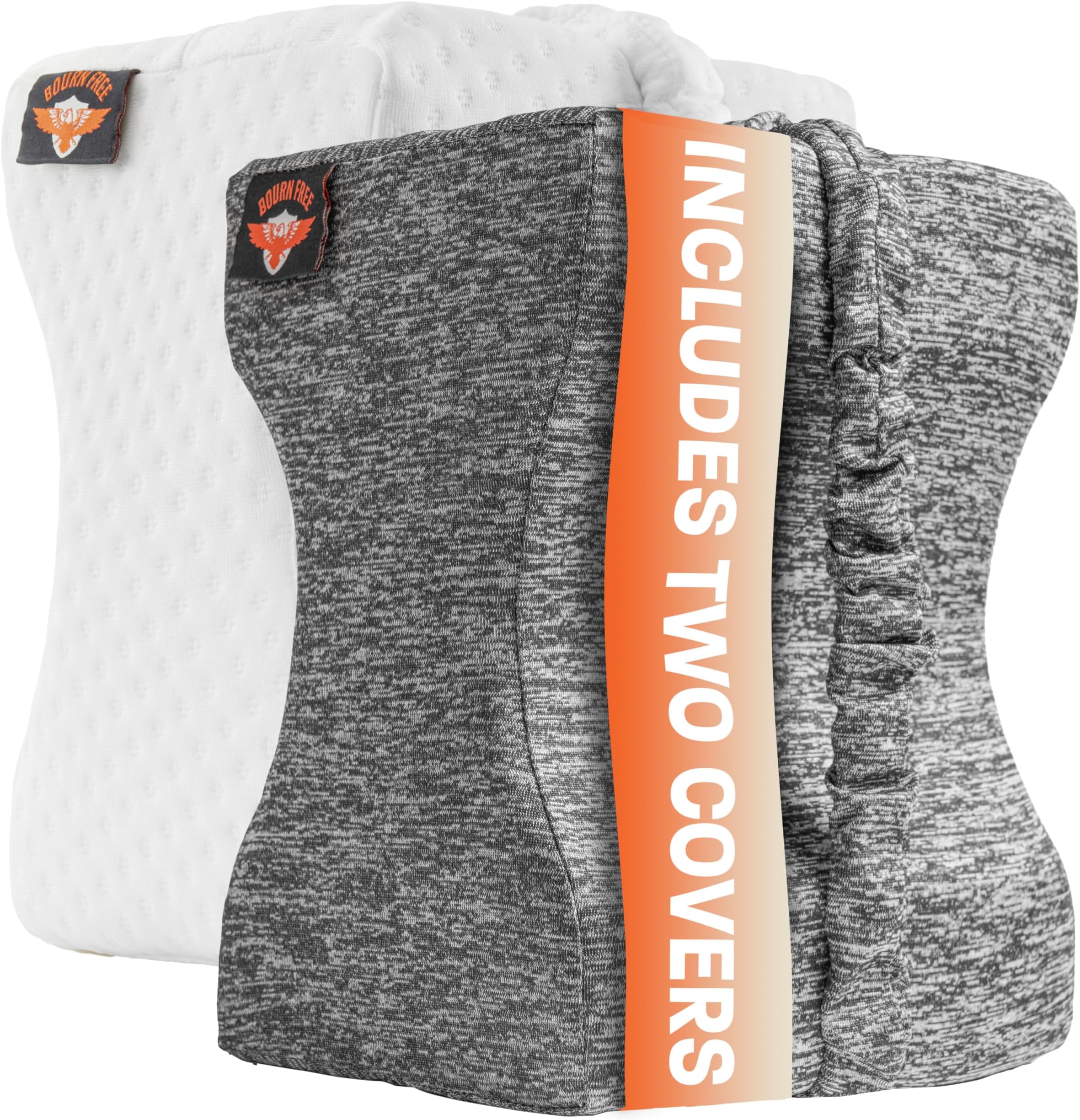 Amazon.com: HOMBYS Cooling Knee Pillow for Side Sleepers with Straps ...