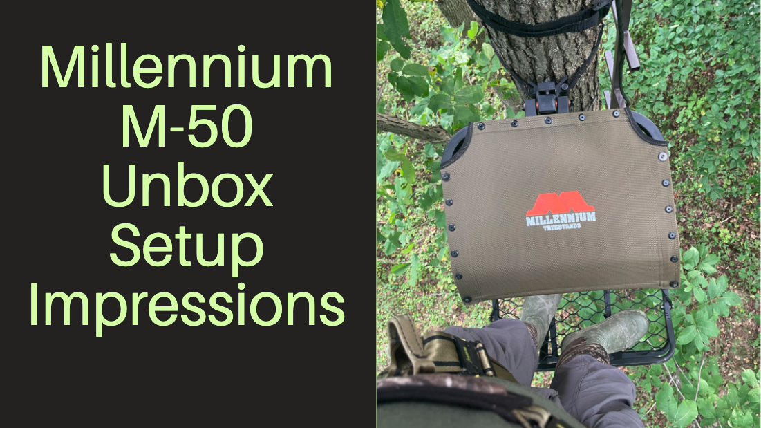 Watch Millennium Treestands M50 Hang-On - What Do I Think? on Amazon Live