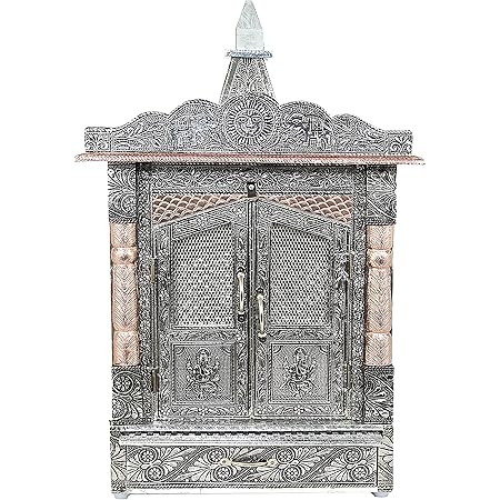 Storite Small Size Pooja Mandir for Home, Home Temple, Handcrafted ...