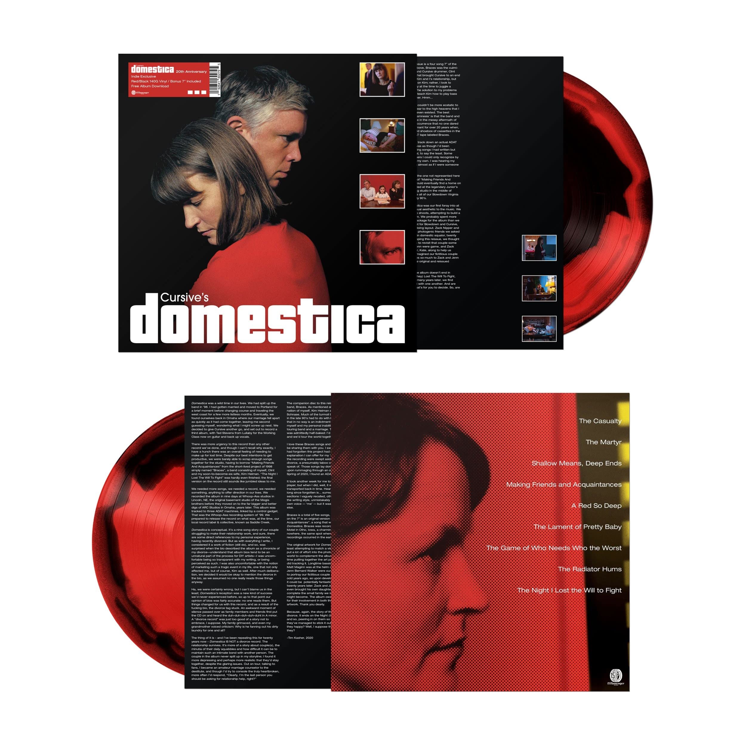 Cursive - Cursive's Domestica (Deluxe Edition)[LP/7" Single] - Amazon ...
