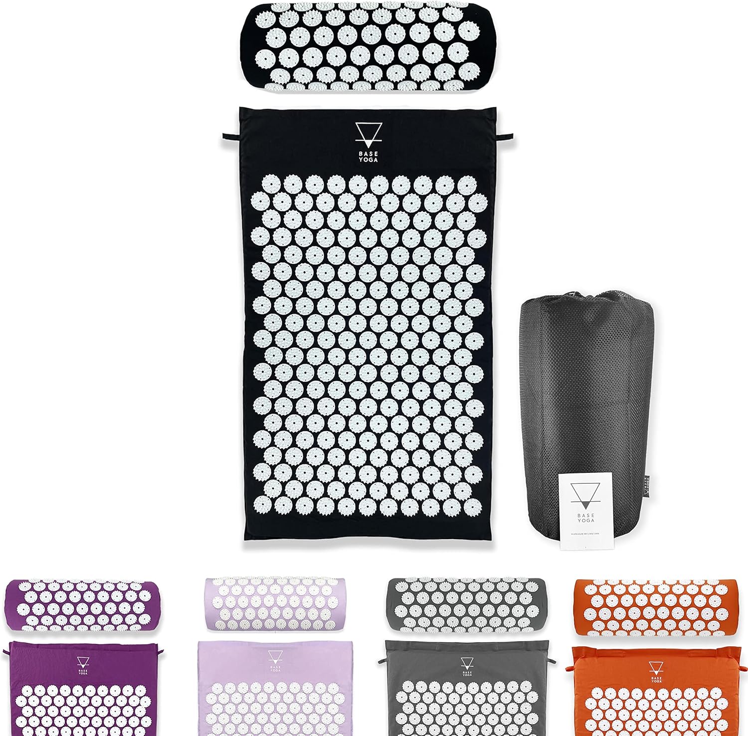Base yoga Acupressure mat and pillow/acupuncture mat/massage mat for ...
