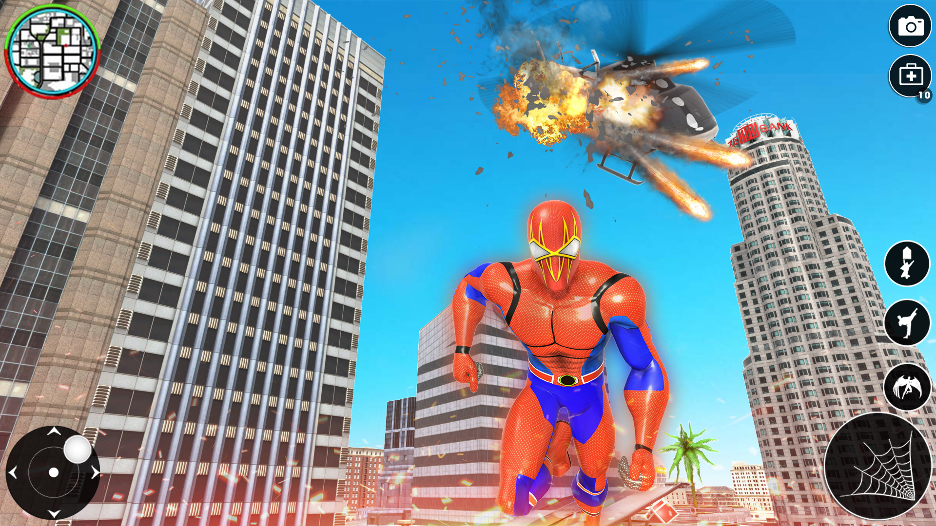 Spider Fighting Hero Game 3, Flying Superhero game - Spider Fighter ...