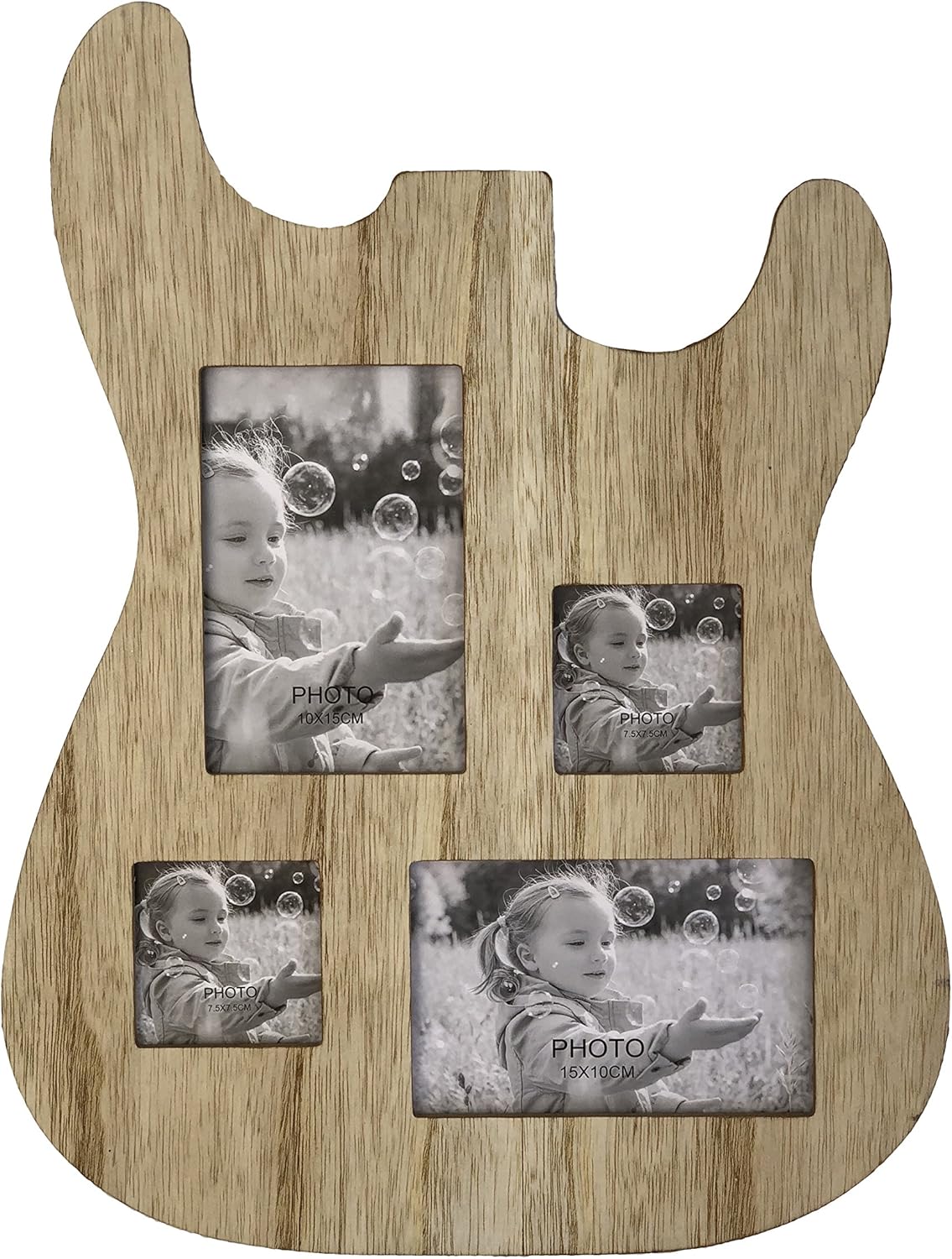 Amazon.com - Rise8 Studios Guitar Body Shaped Music Picture Frame for ...
