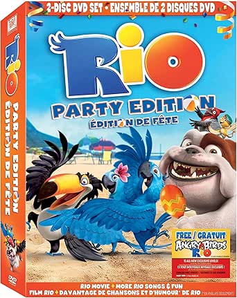 Rio: Party Edition 2-Pack (Brick): Amazon.ca: Movies & TV Shows