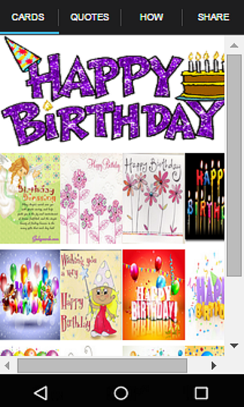 Birthday Cards - App on Amazon Appstore